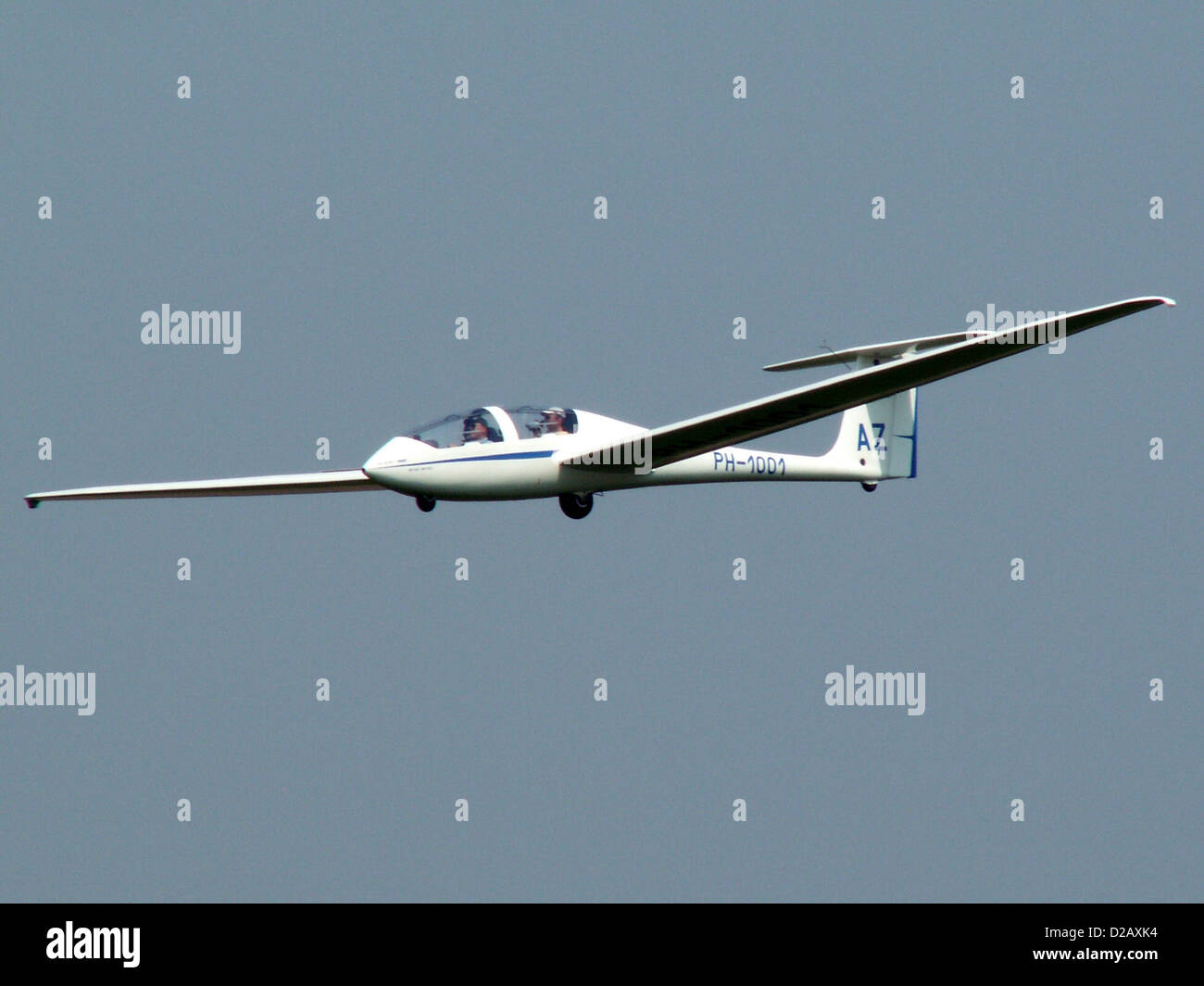 Grob G-103C Twin 3 (registration PH-1001), a two-seat glider, operated ...