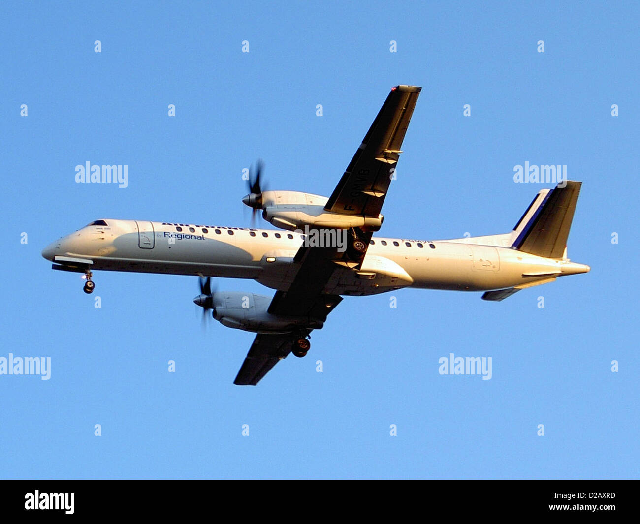 The Saab 2000 operated by Air France Regional is a twin-engine ...