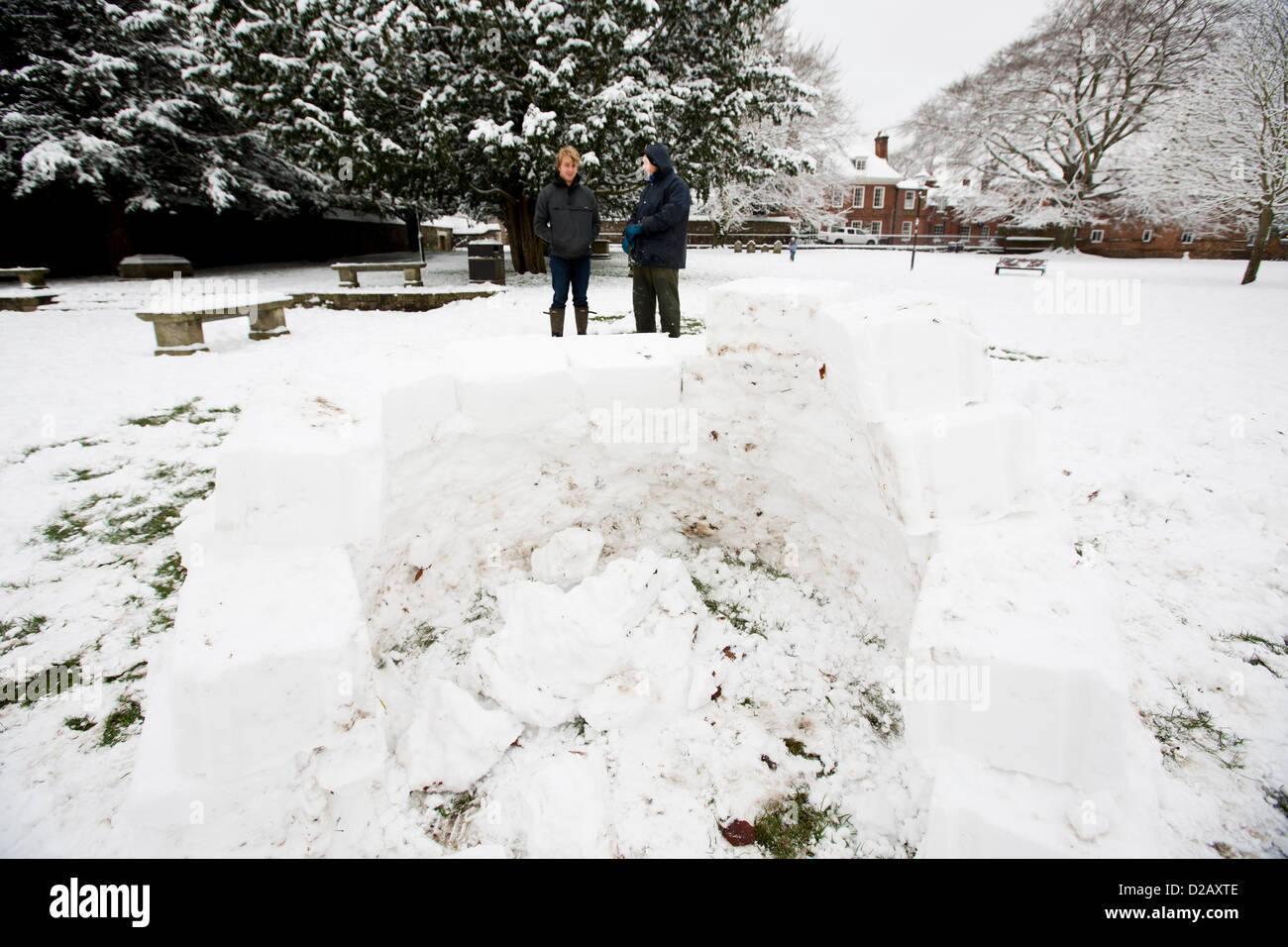 Artist and swimming teacher James Mulhall, 40, builds his first ever ...