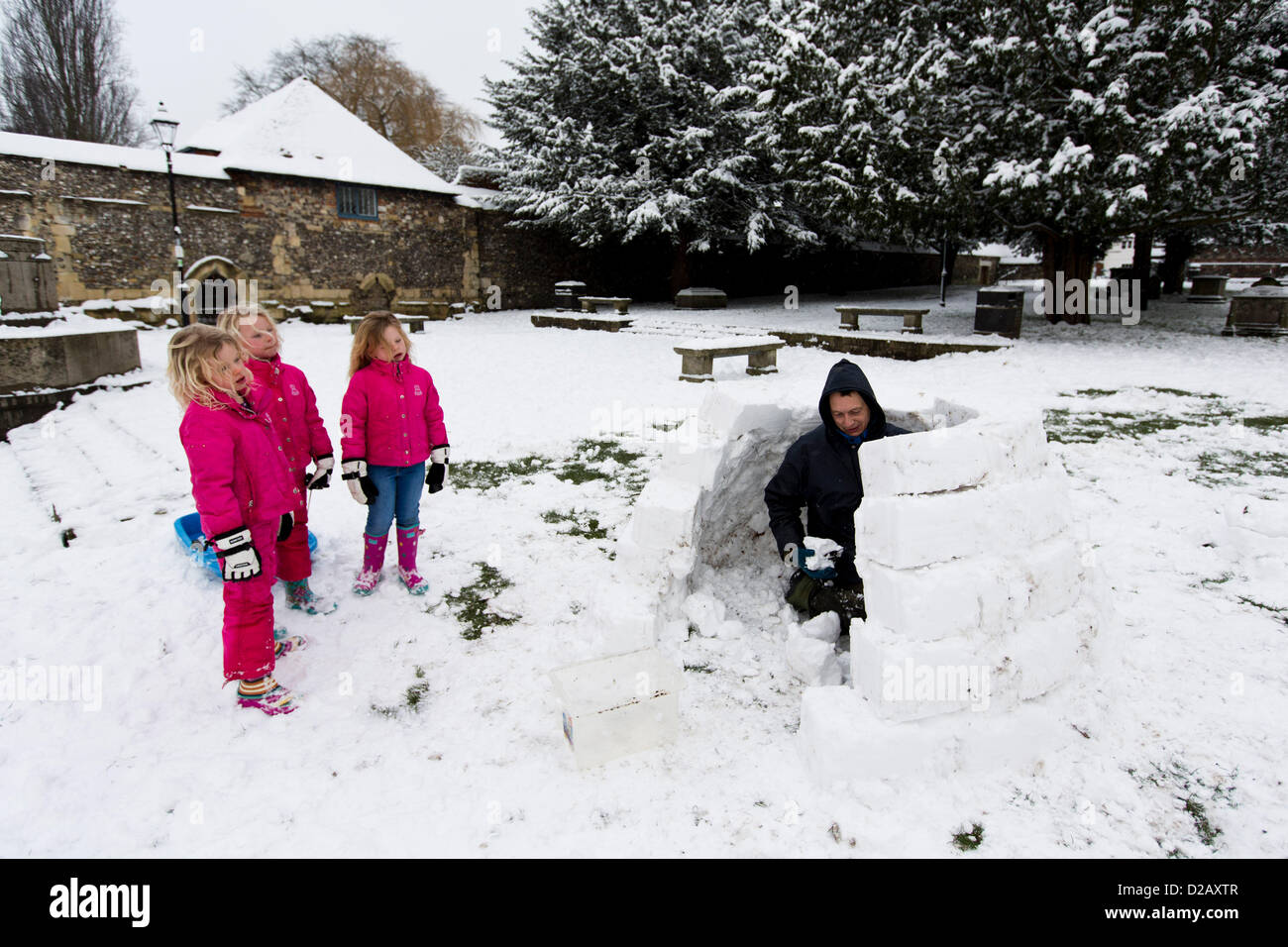 Artist and swimming teacher James Mulhall, 40, builds his first ever ...