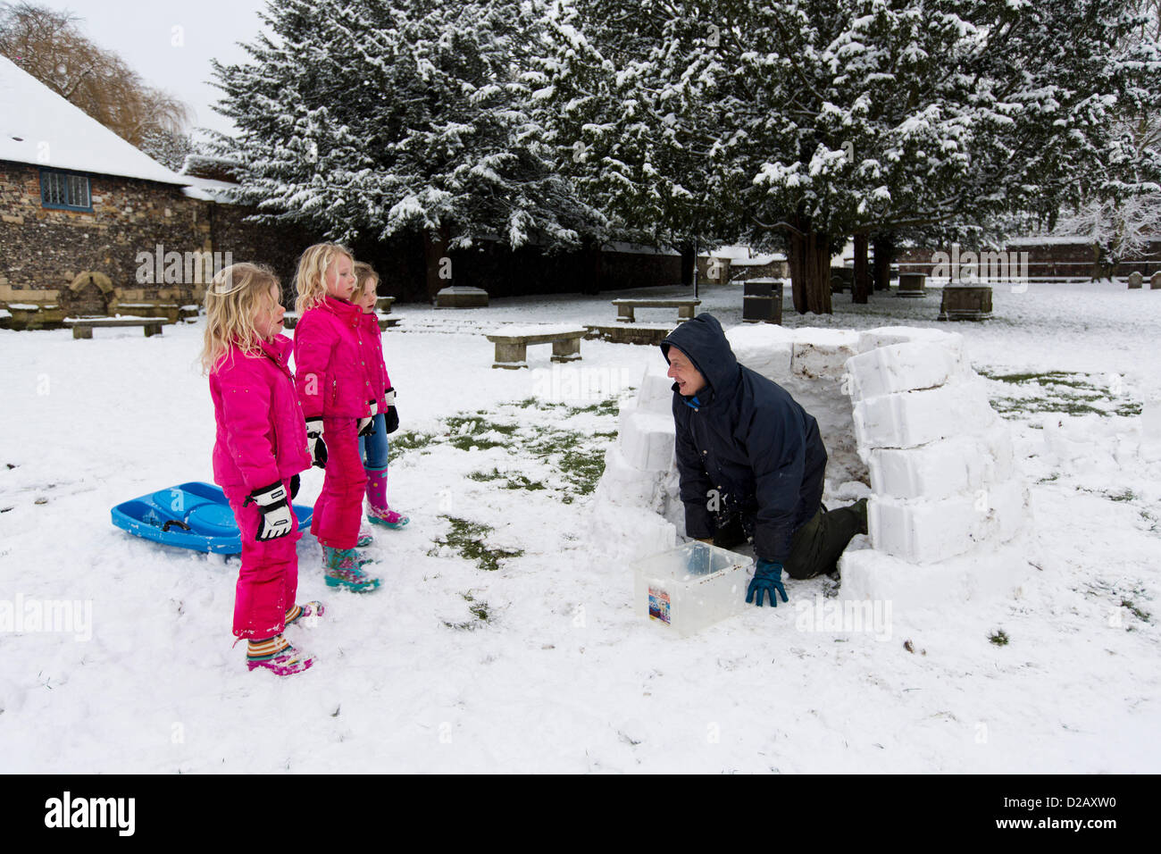 Artist and swimming teacher James Mulhall, 40, builds his first ever ...