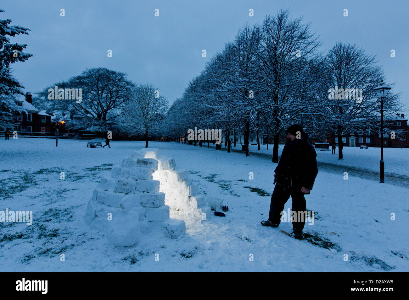 Artist and swimming teacher James Mulhall, 40, builds his first ever ...