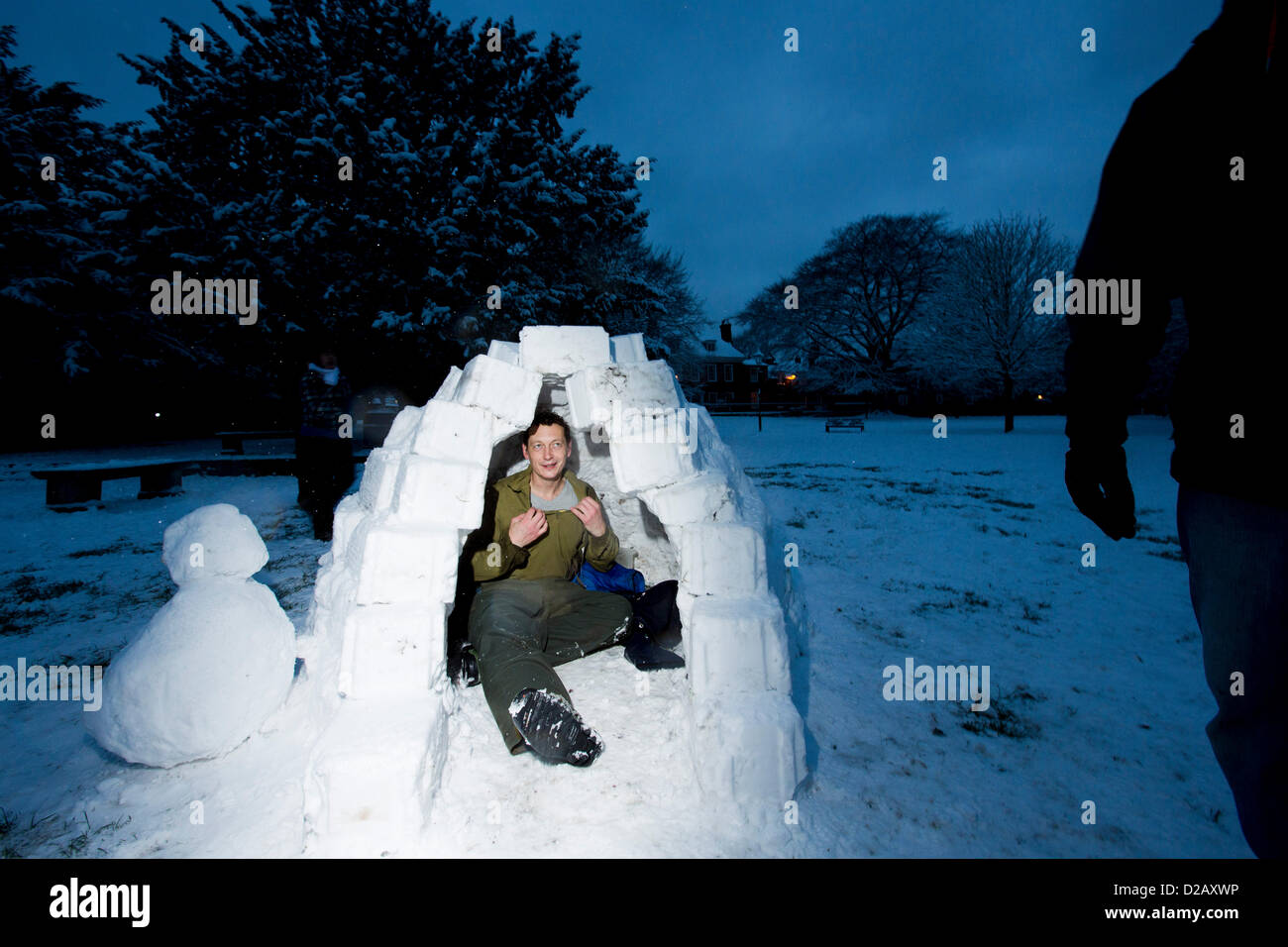 Artist and swimming teacher James Mulhall, 40, builds his first ever ...