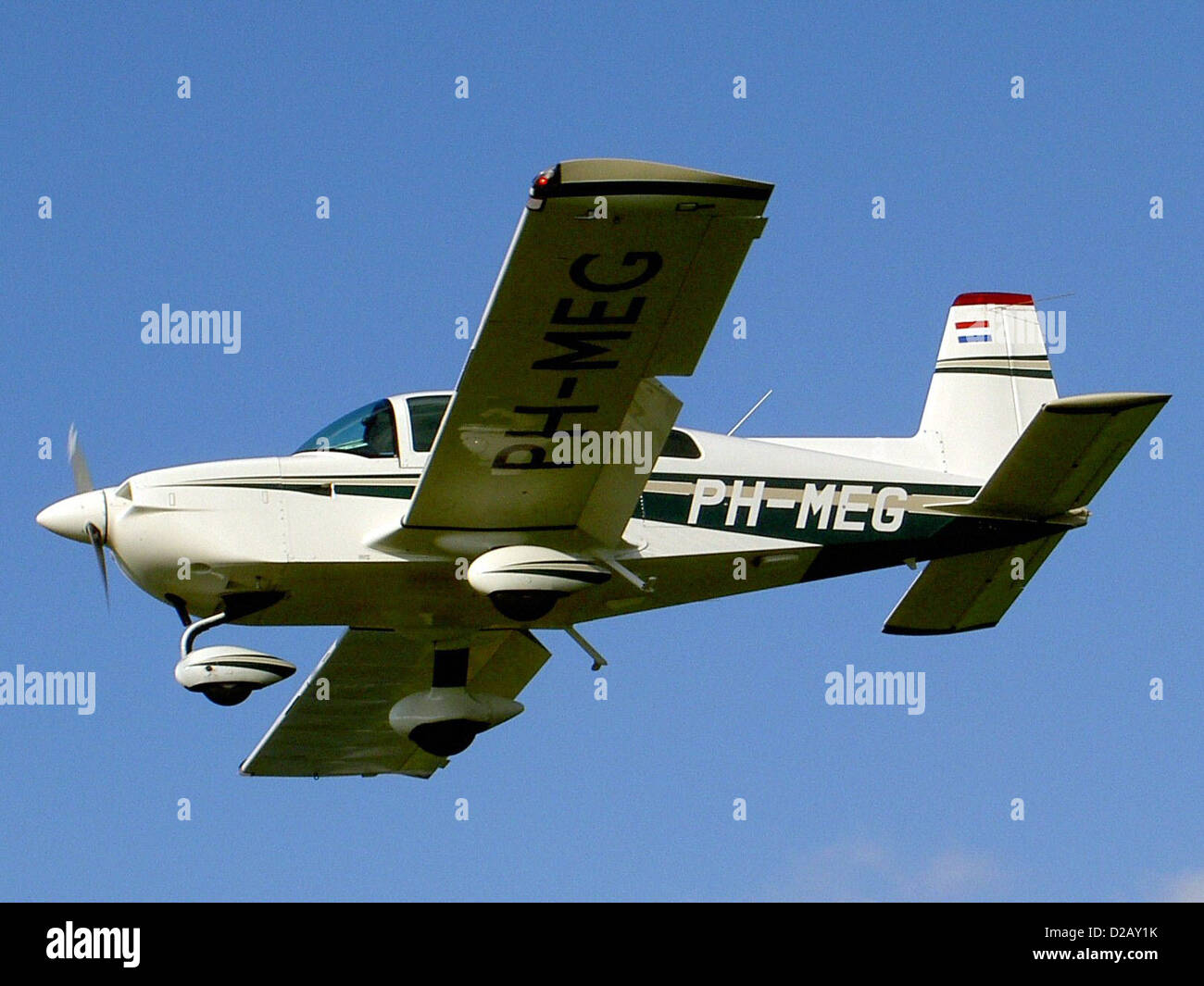 The American AG-5B, registered PH-MEG, is a light, single-engine ...