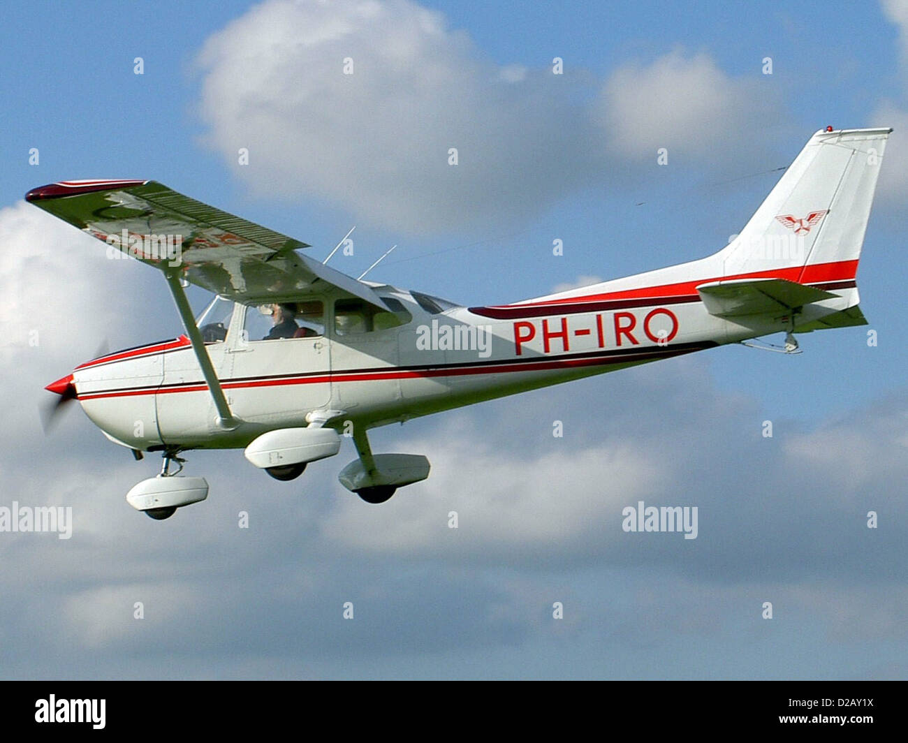 PH-IRO is a Cessna F 172M, a small, single-engine aircraft commonly ...