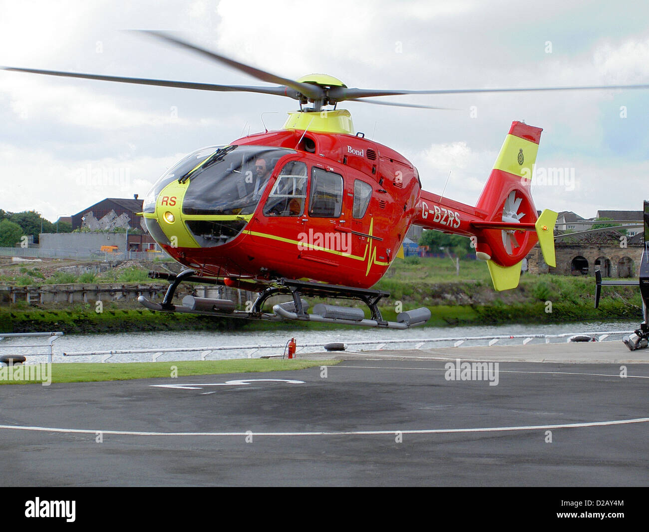 Ems patient helicopter hi-res stock photography and images - Alamy