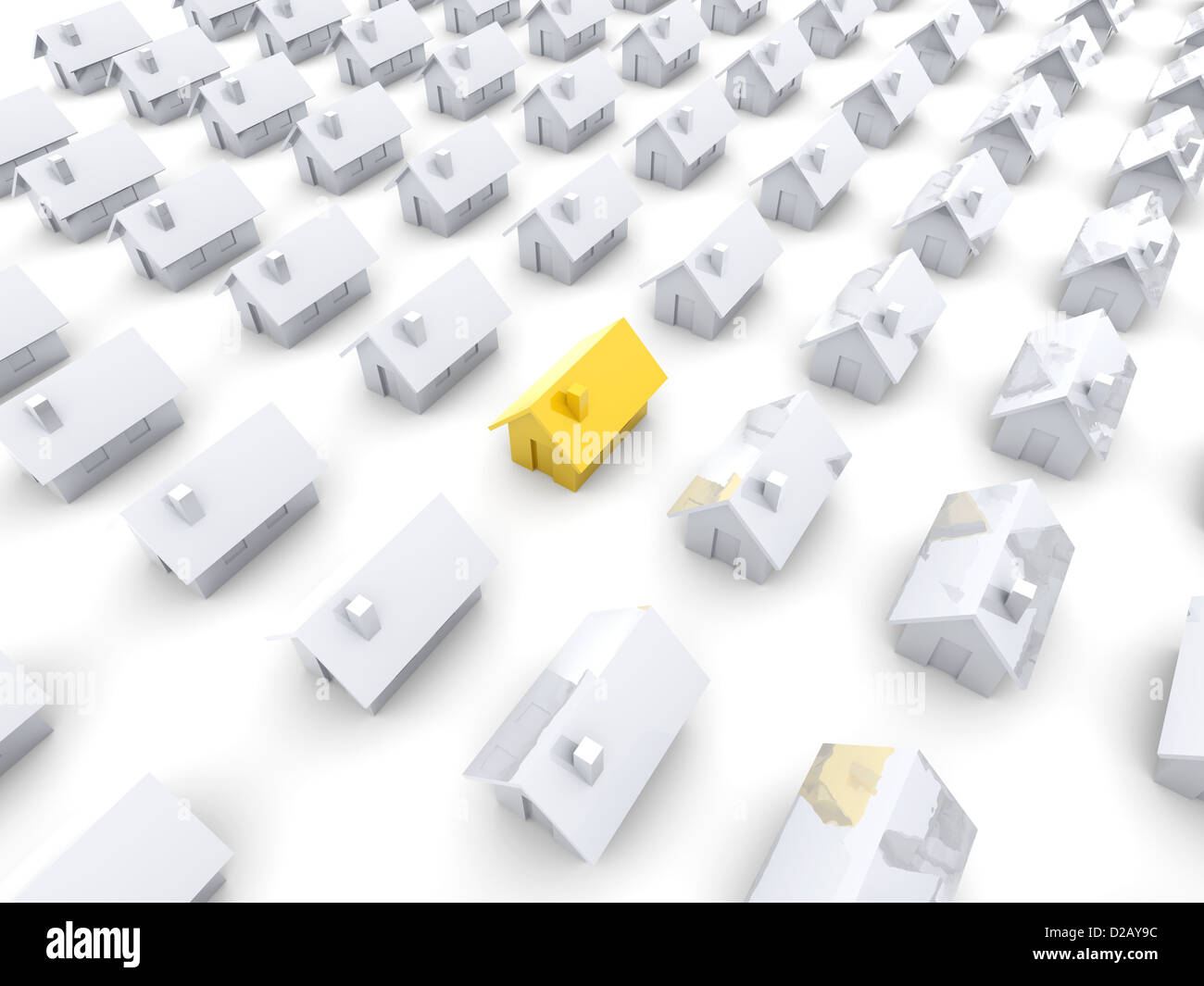 The perfect one... 3D rendered Illustration Stock Photo - Alamy