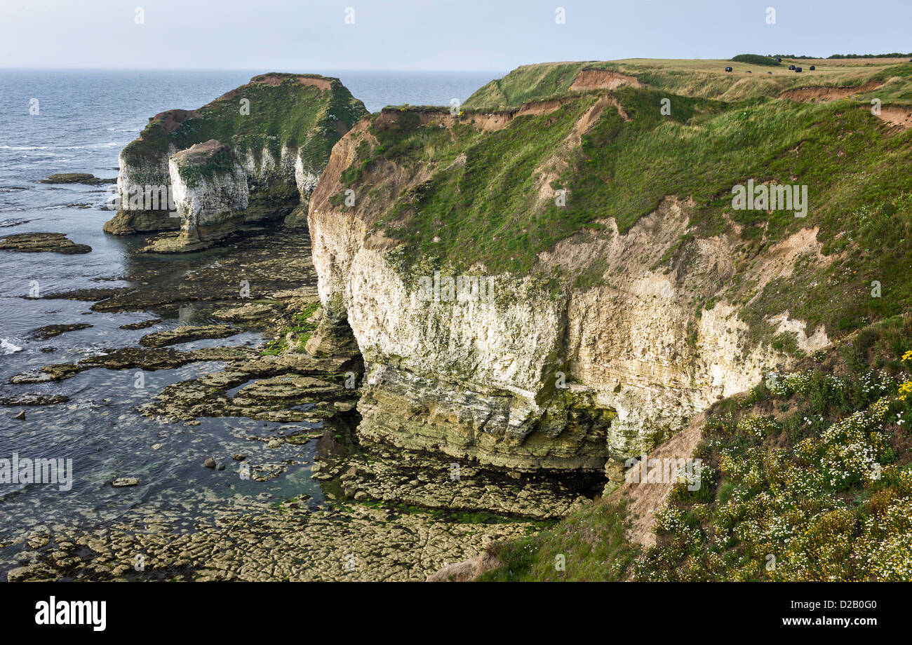 Cliffs filey north yorkshire uk hi-res stock photography and images - Alamy