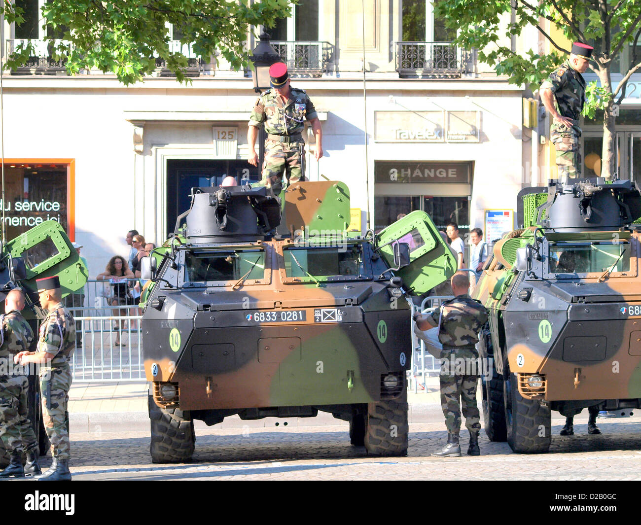 The VAB 4x4 is an armored vehicle used by the French military ...