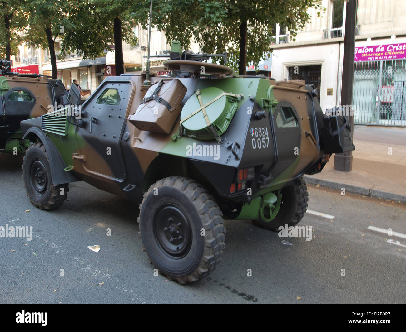 The Panhard VBL is a French-made armored vehicle displayed during a ...
