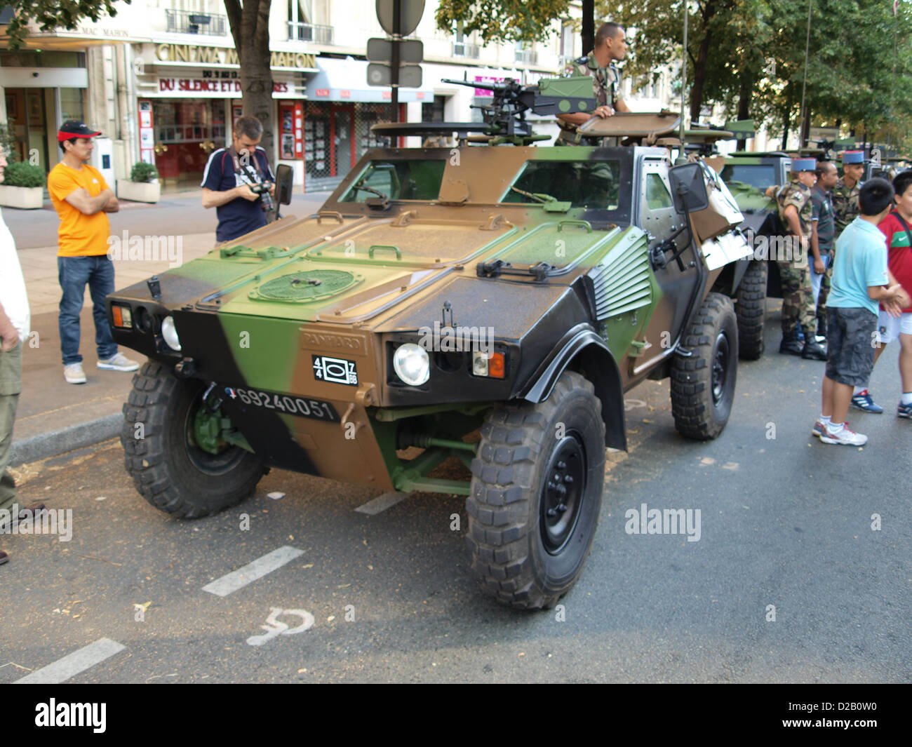 The Panhard VBL, a French military vehicle, is seen in the military ...
