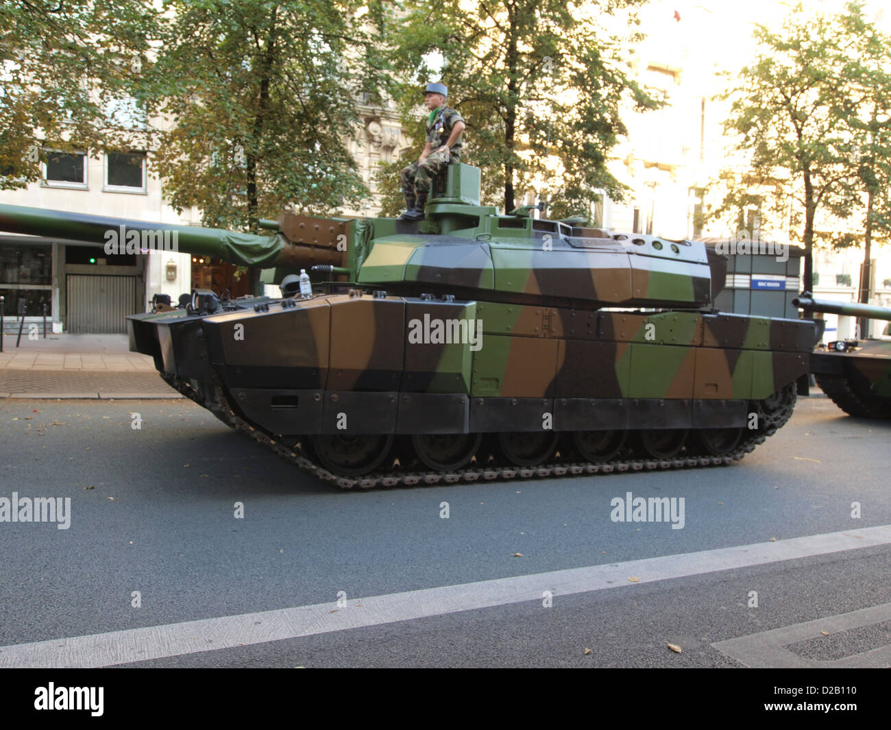 The LeClerc MBT (Main Battle Tank) is a modern French tank, recognized ...