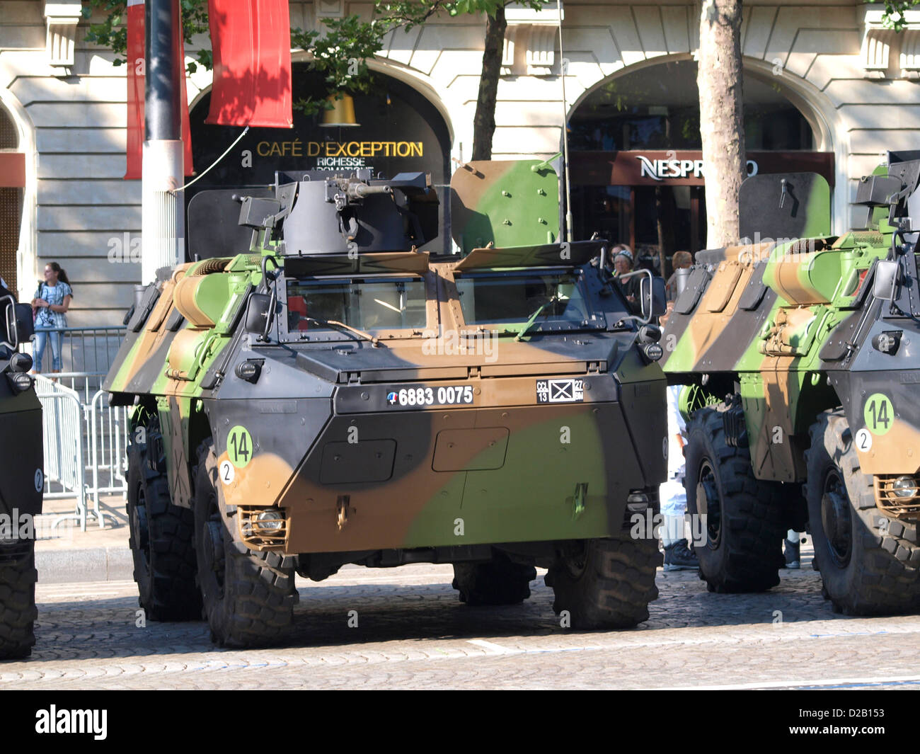 The VAB 4x4 is an armored military vehicle used by the French military ...