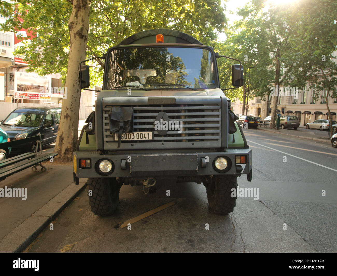 The Renault GBC 180 truck is part of a military parade held on the ...