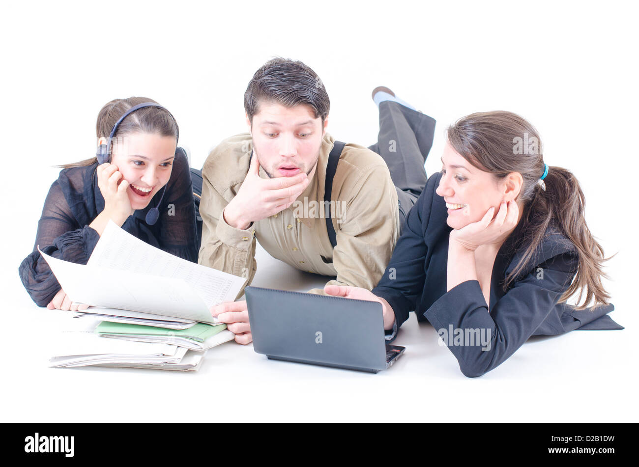 Business students Cut Out Stock Images & Pictures - Alamy