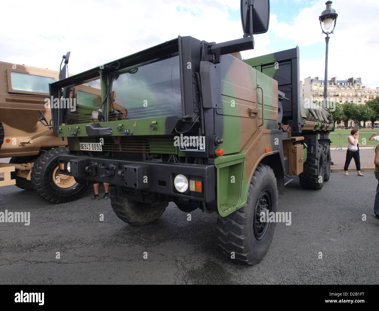 The Renault TRM 10 000 is a military truck used by the French Army ...