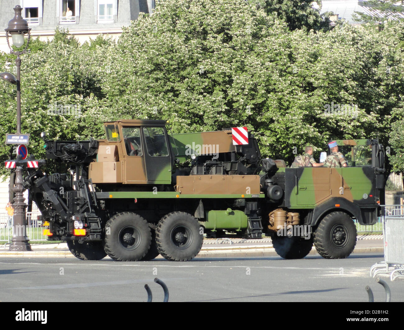 The Renault TRM 10 000, featured in a military parade along the Champs ...