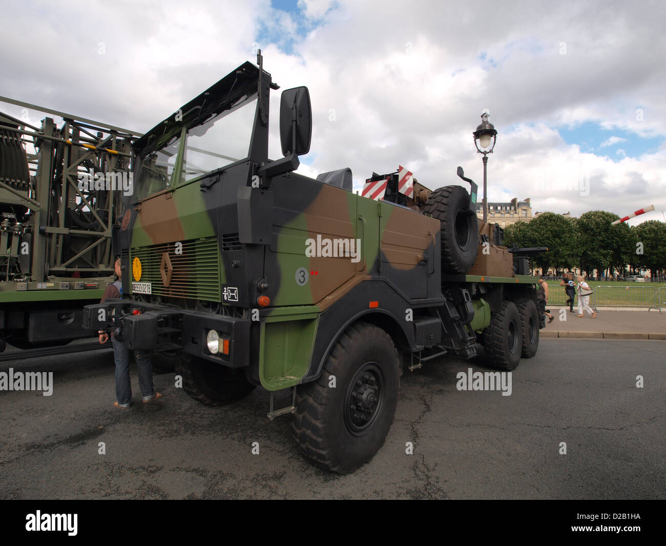 The Renault TRM 10 000 is a French military truck often seen in parades ...