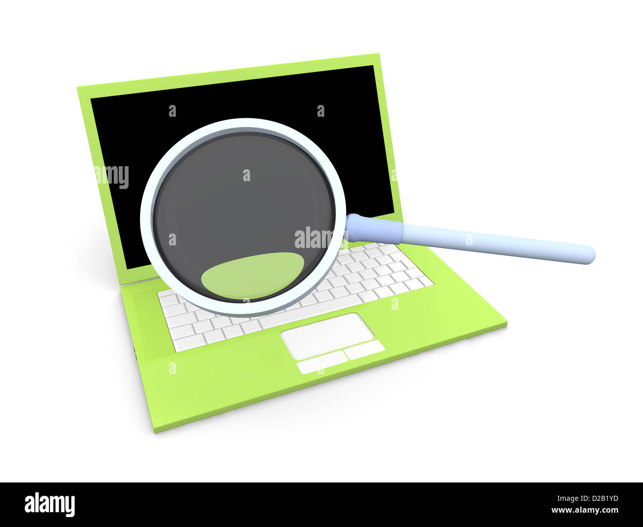 3D Illustration. Isolated on white Stock Photo - Alamy