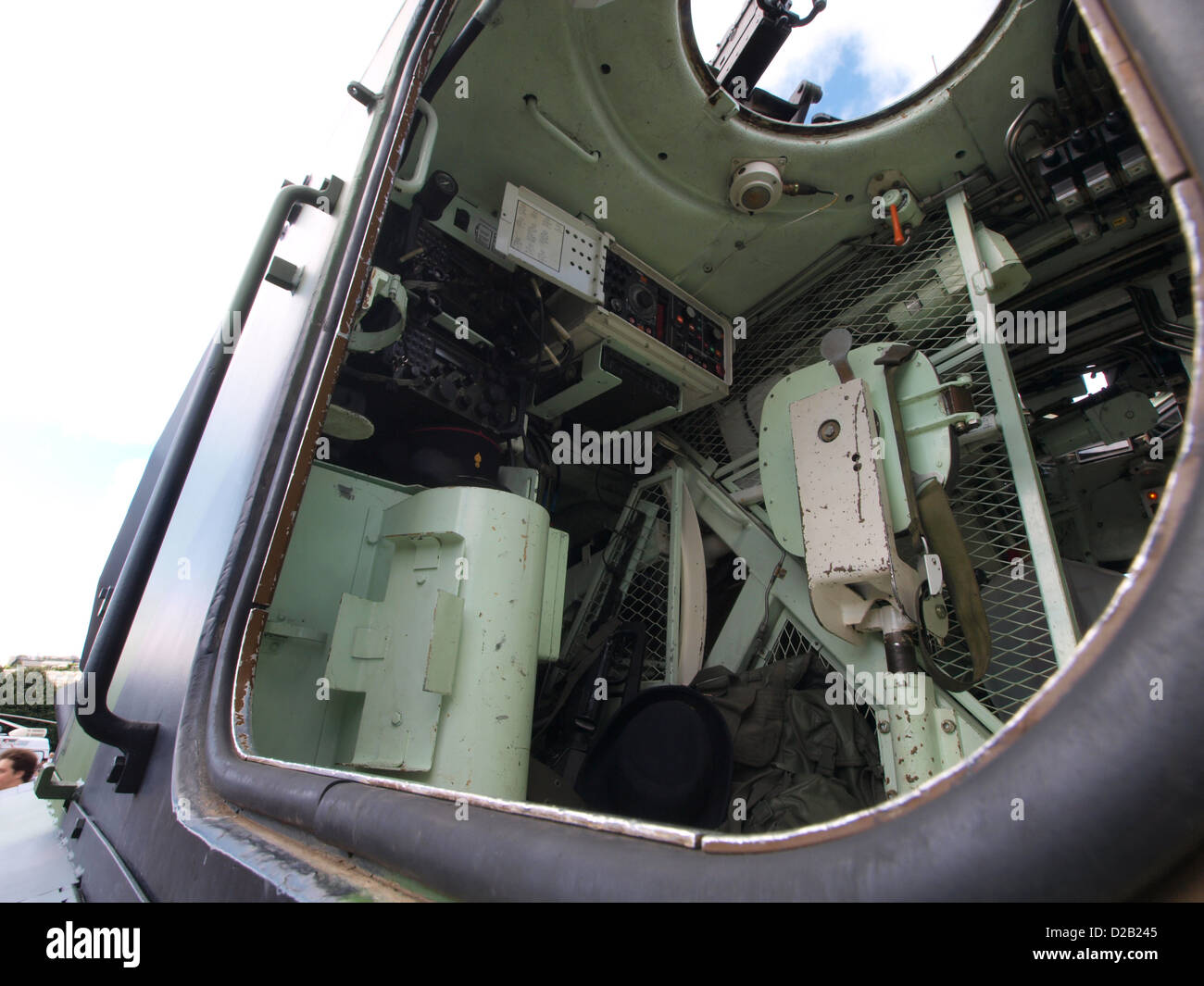 The GCT 155mm AUF1 tank, featured in a military parade along the Champs ...