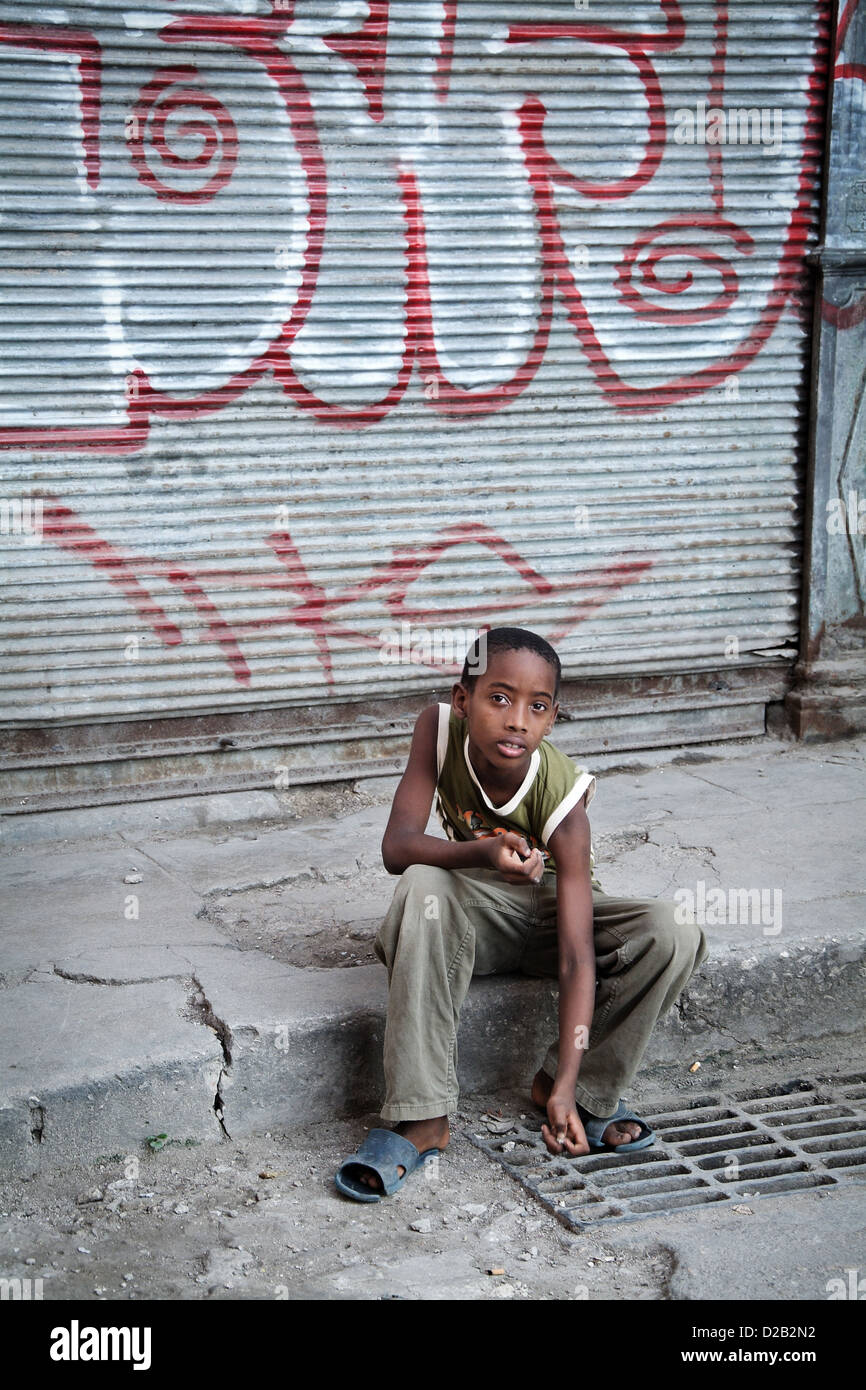 Cuban boy portrait havana hi-res stock photography and images - Alamy