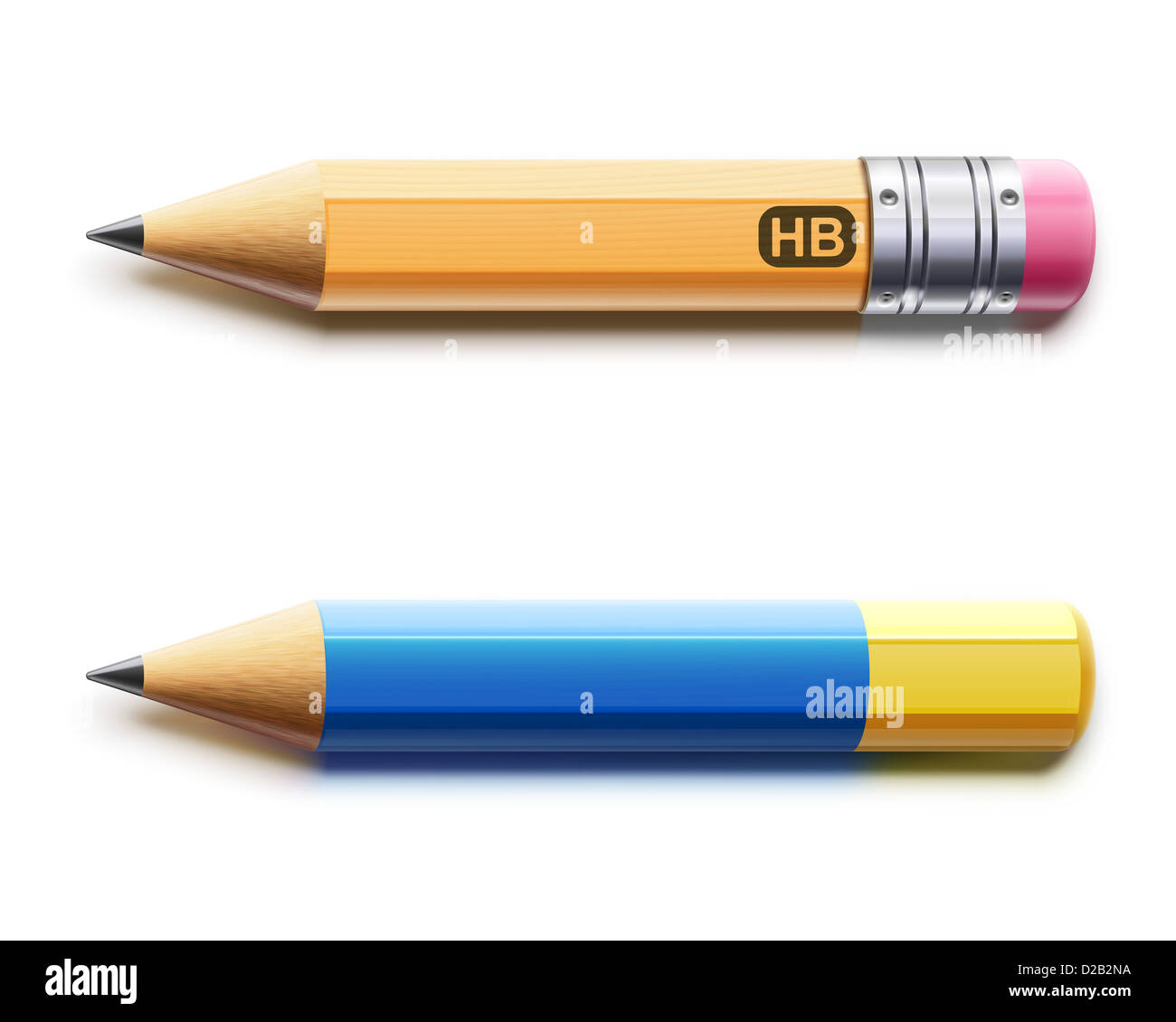 Detailed graphite pencil drawing Cut Out Stock Images & Pictures - Alamy