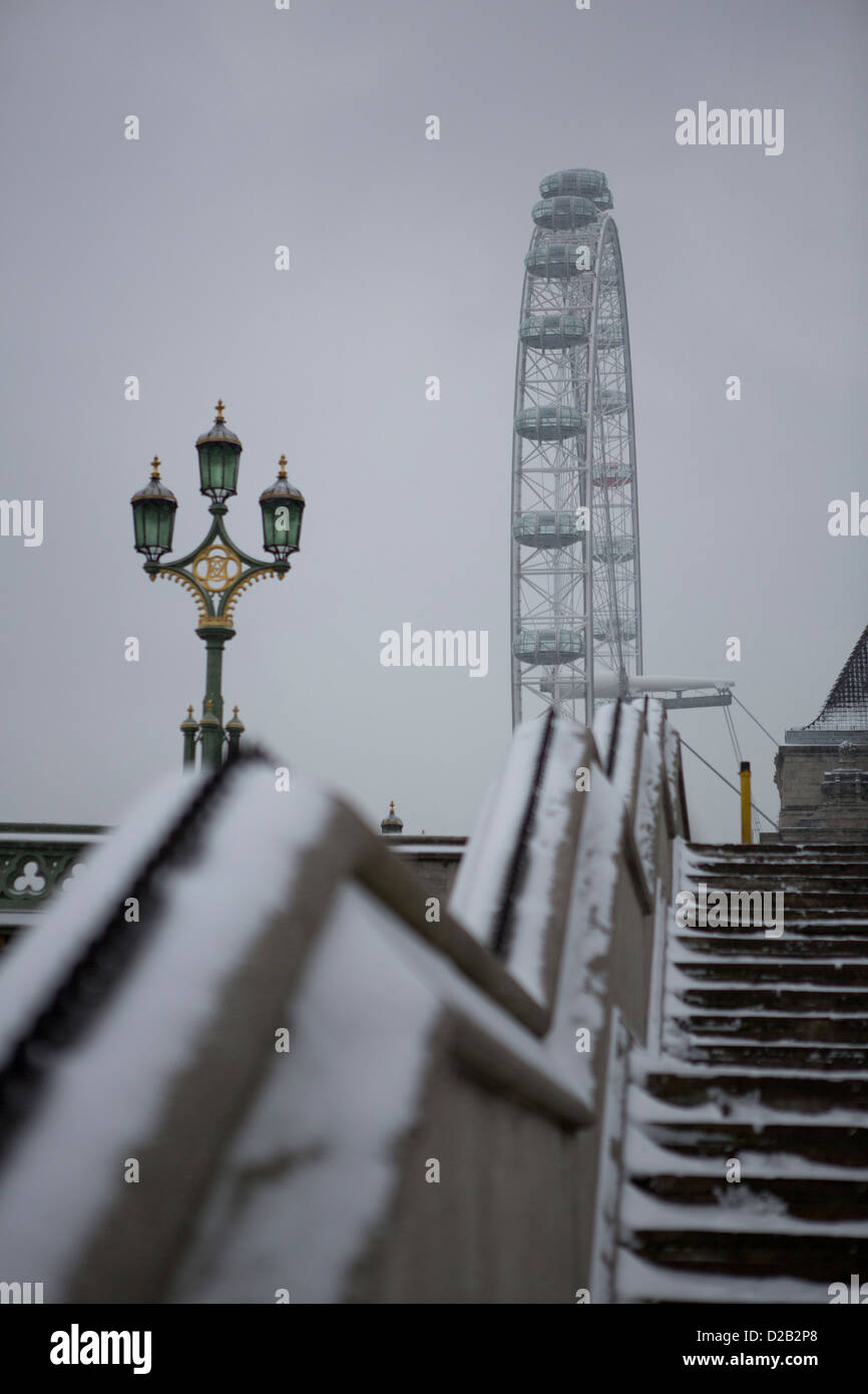 Snow in London, England Stock Photo - Alamy