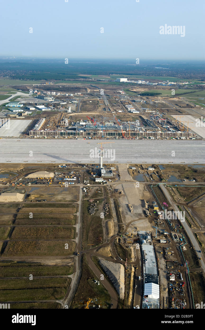Schoenefeld, Germany, the BBI construction site Stock Photo - Alamy
