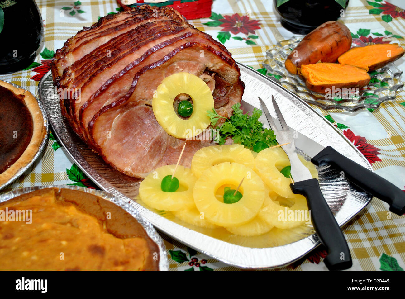 A Perfect Ham Dinner Stock Photo - Alamy A Perfect Ham Dinner Stock Photo - Alamy