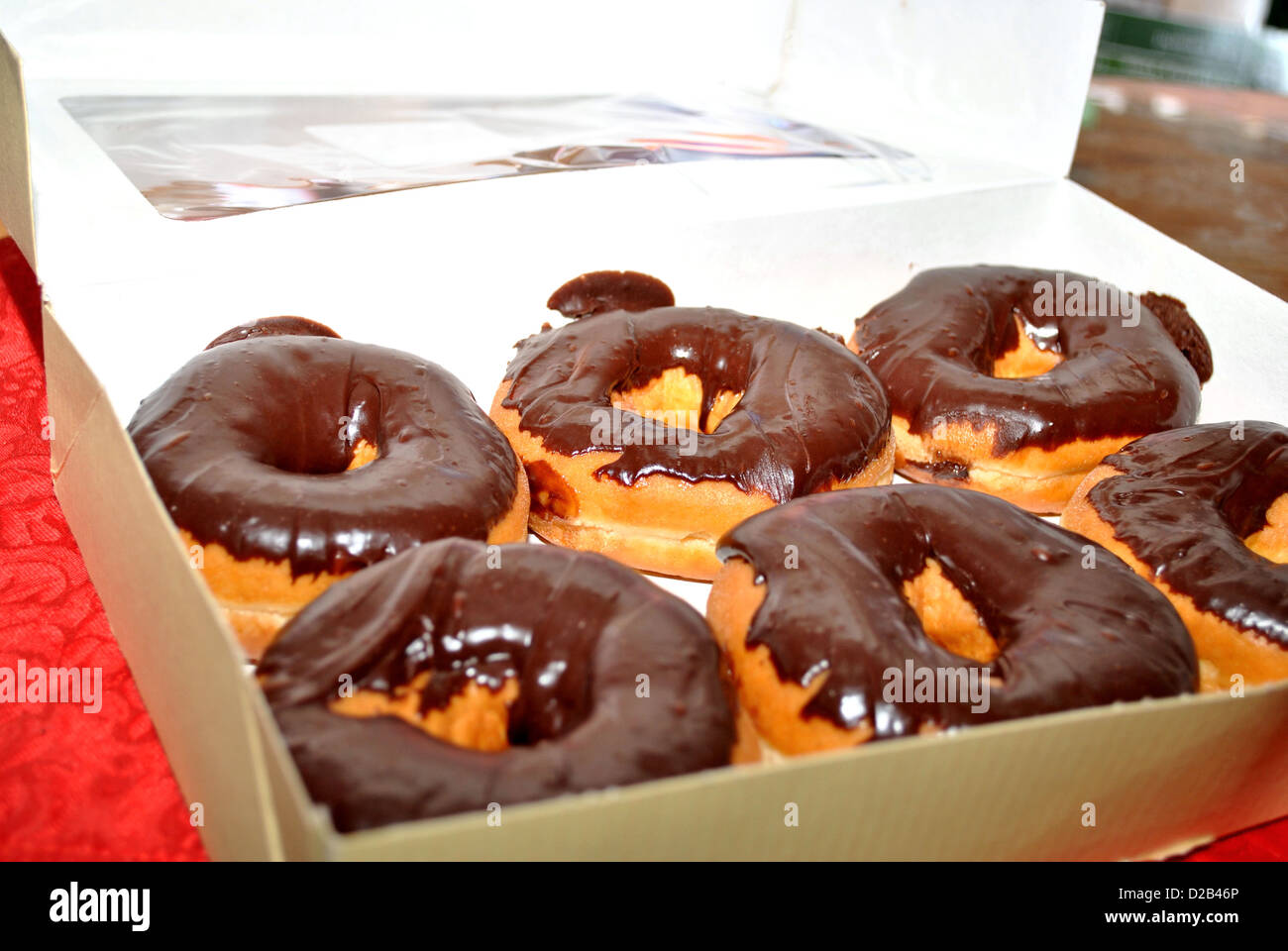 Donut boxes hi-res stock photography and images - Alamy