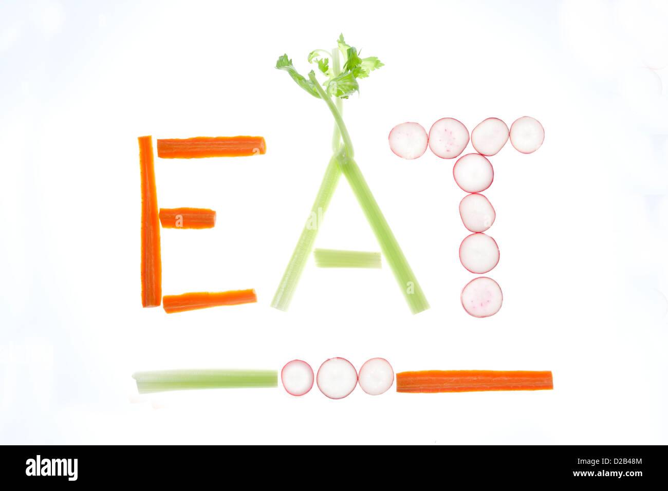 Word celery hi-res stock photography and images - Alamy