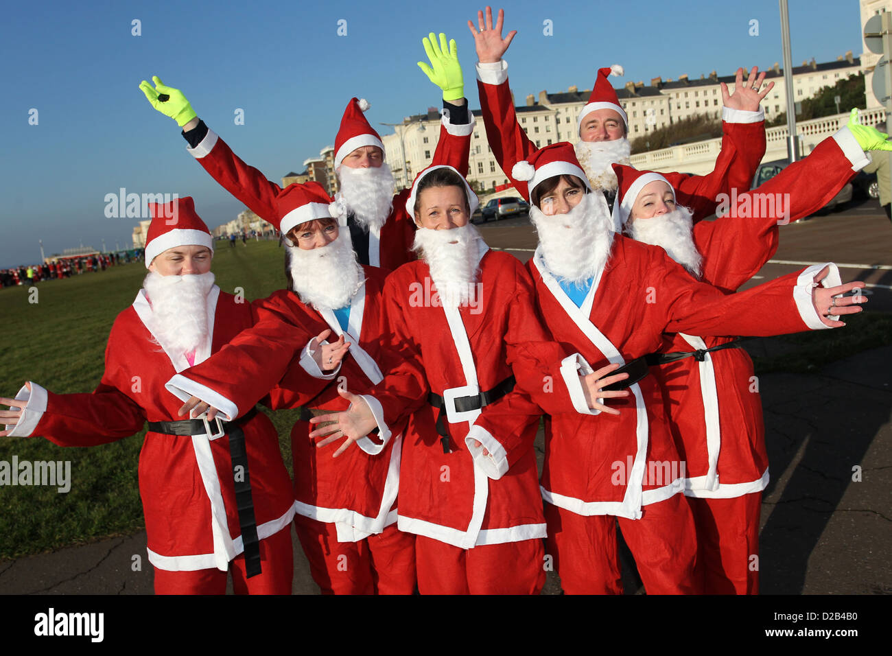Brighton seafront run hi-res stock photography and images - Alamy