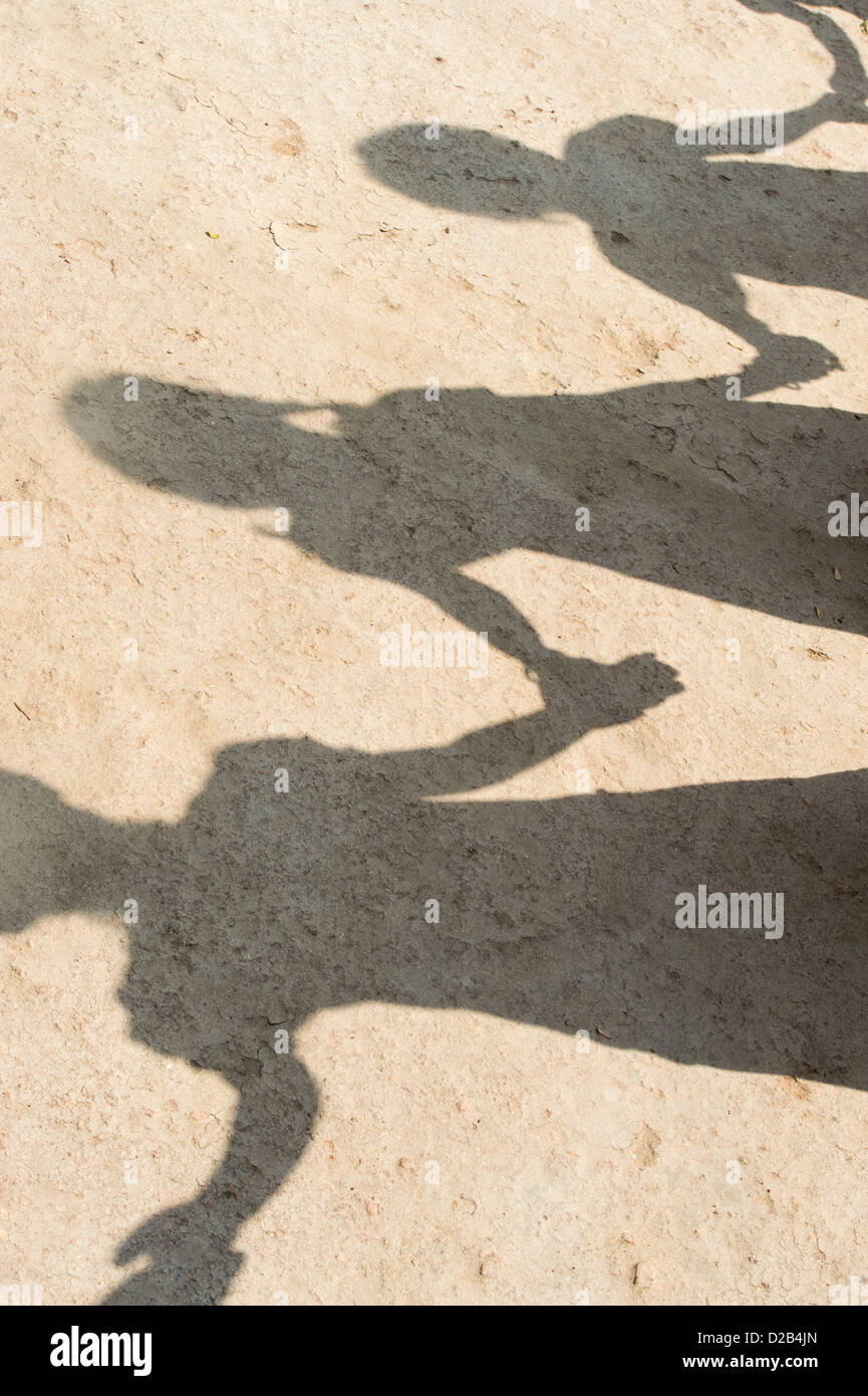 Girls in shadow having fun hi-res stock photography and images - Alamy