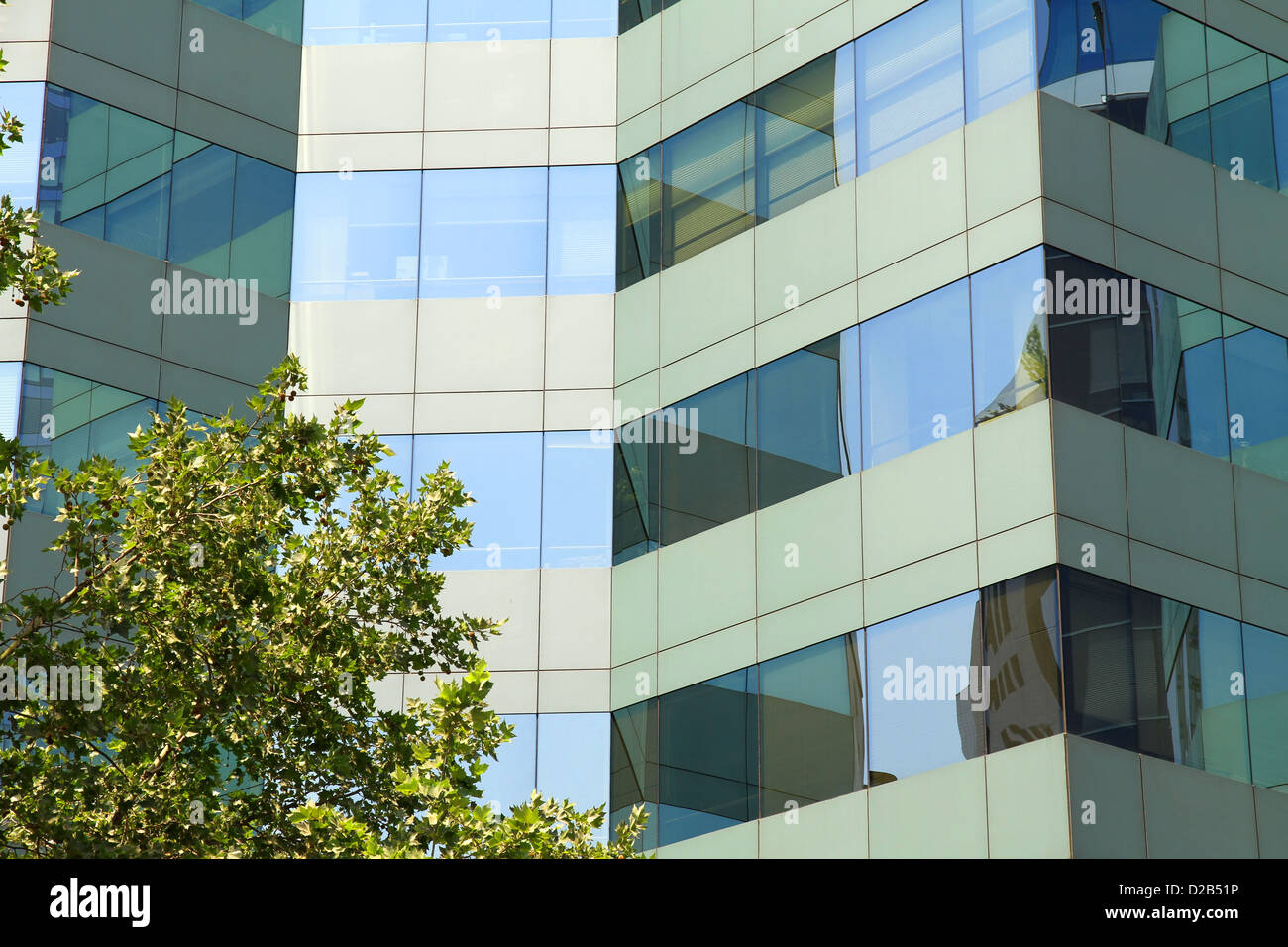 Modern Architecture in Santiago de Chile, Chile, South america Stock ...