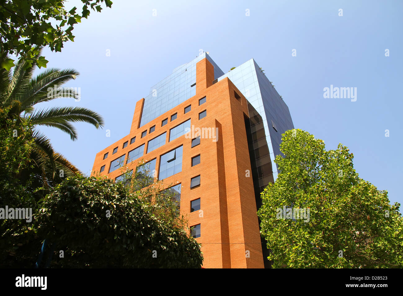 Modern Architecture in Santiago de Chile, Chile, South america Stock ...