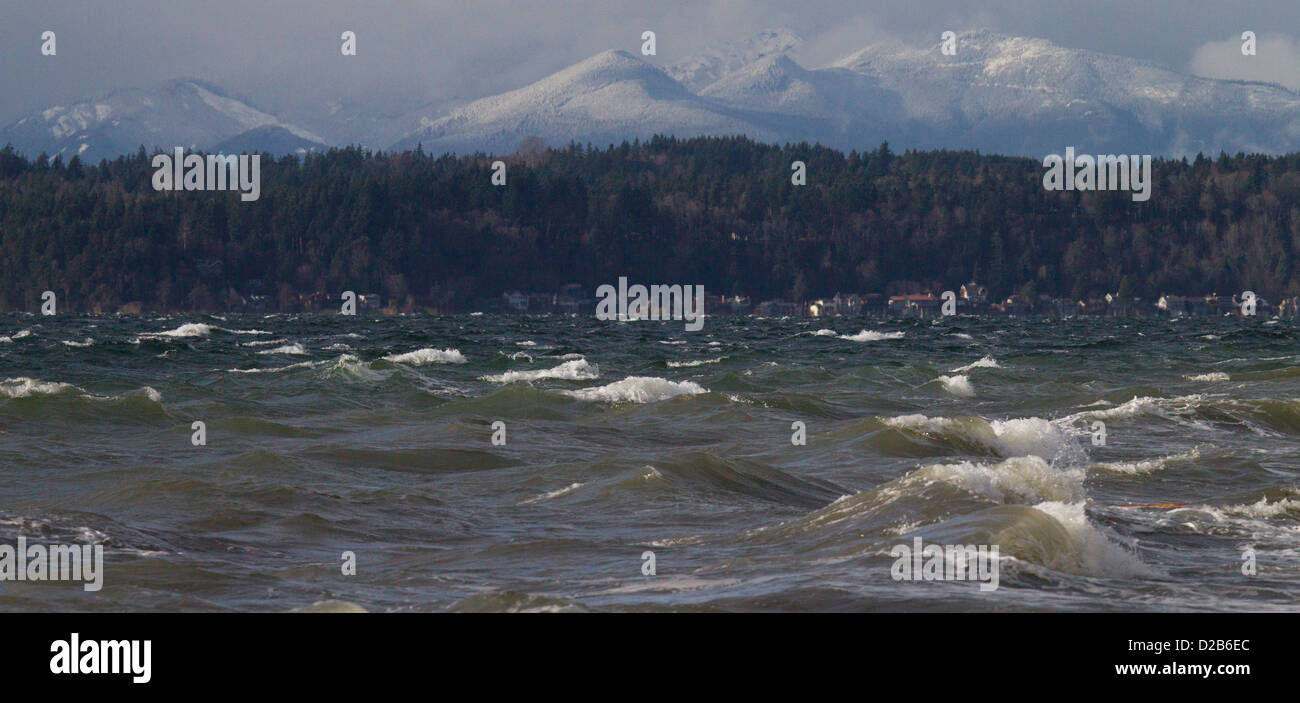 Heavy Weather, Puget Sound and the Olympic Mountains, Seattle ...