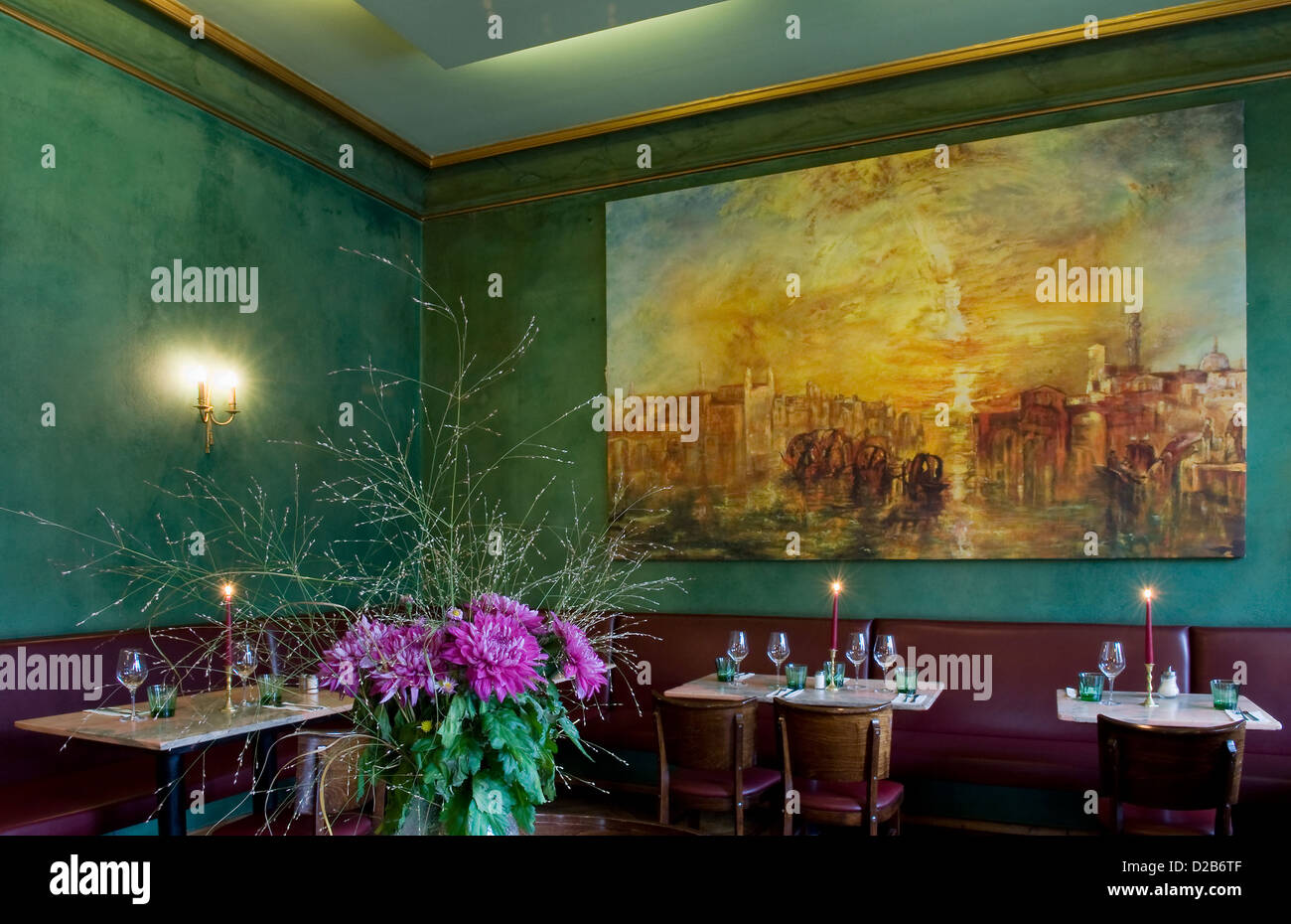 Berlin, Germany, the restaurant Cafe Jolesch Stock Photo - Alamy