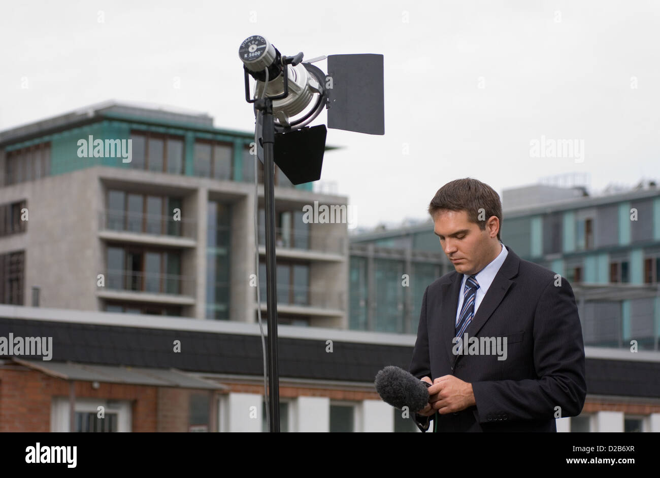 Berlin, Germany, CNN journalist Frederik Pleitgen Stock Photo - Alamy