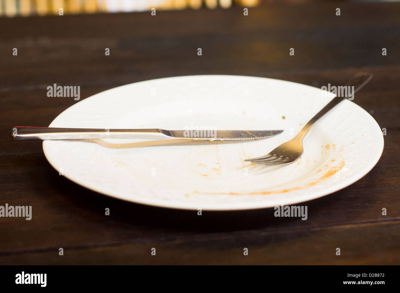 Empty plate hi-res stock photography and images - Alamy