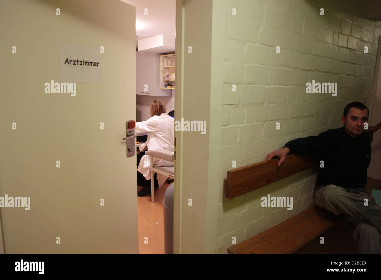 Berlin, Germany, medical care in the Berlin City Mission Stock Photo ...