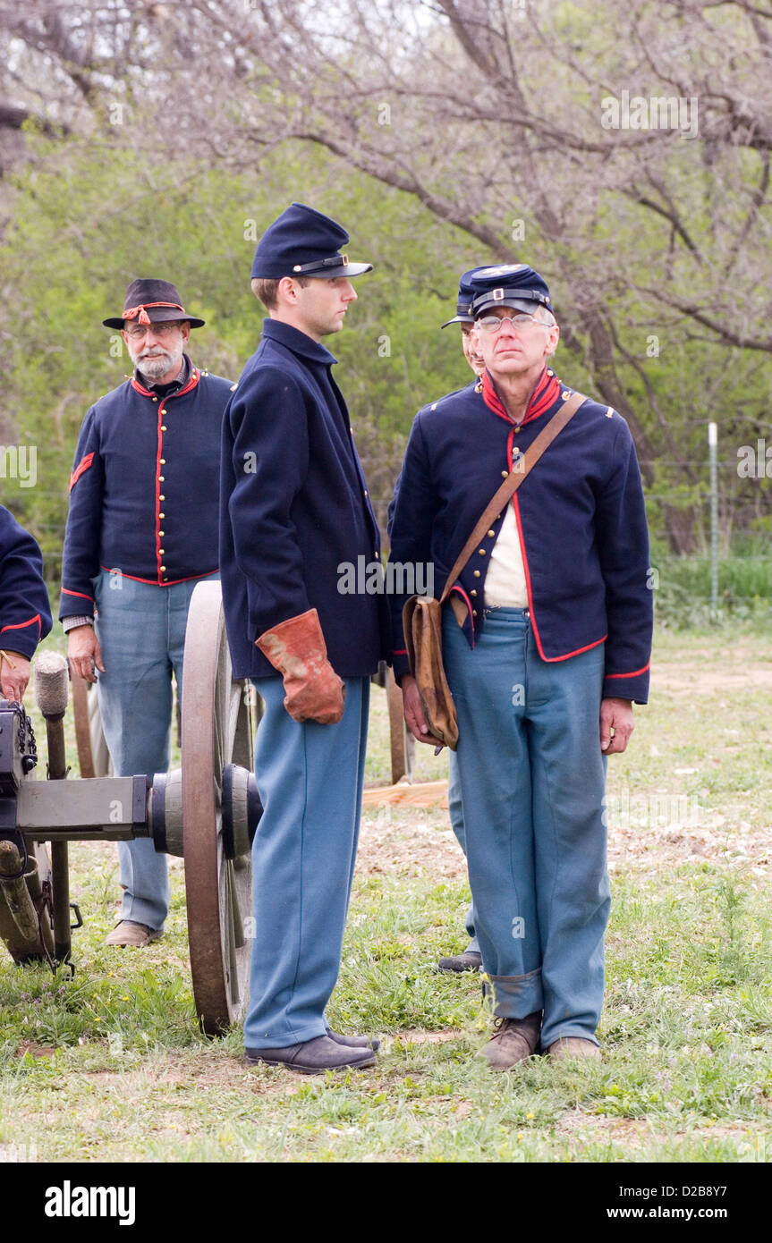 Civil War Reenactment Battles Of Glorieta Pass And Apache Canyon In New ...