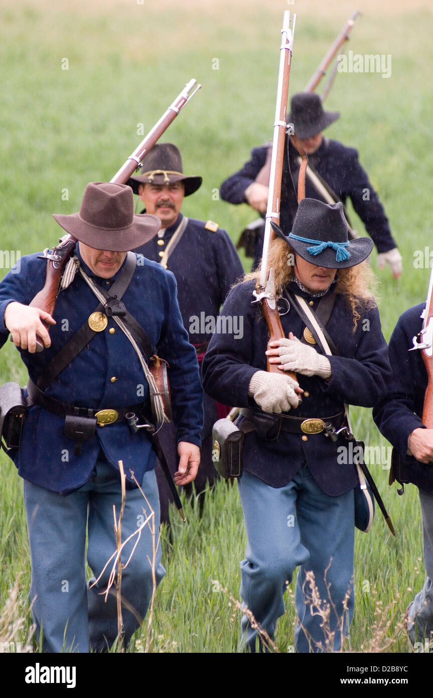 Civil war battle of glorieta pass hi-res stock photography and images ...