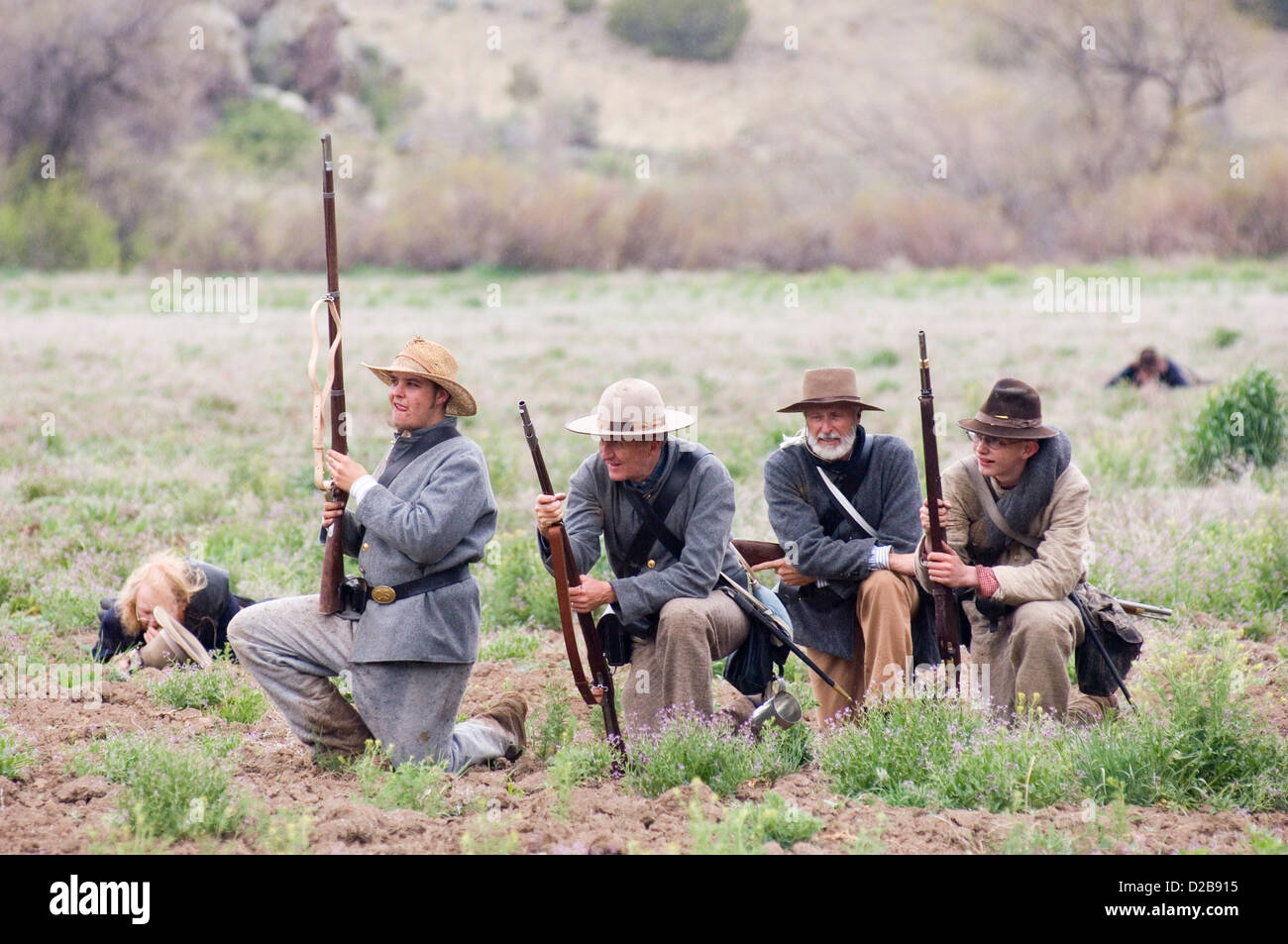 New mexico civil war reenactment hi-res stock photography and images ...
