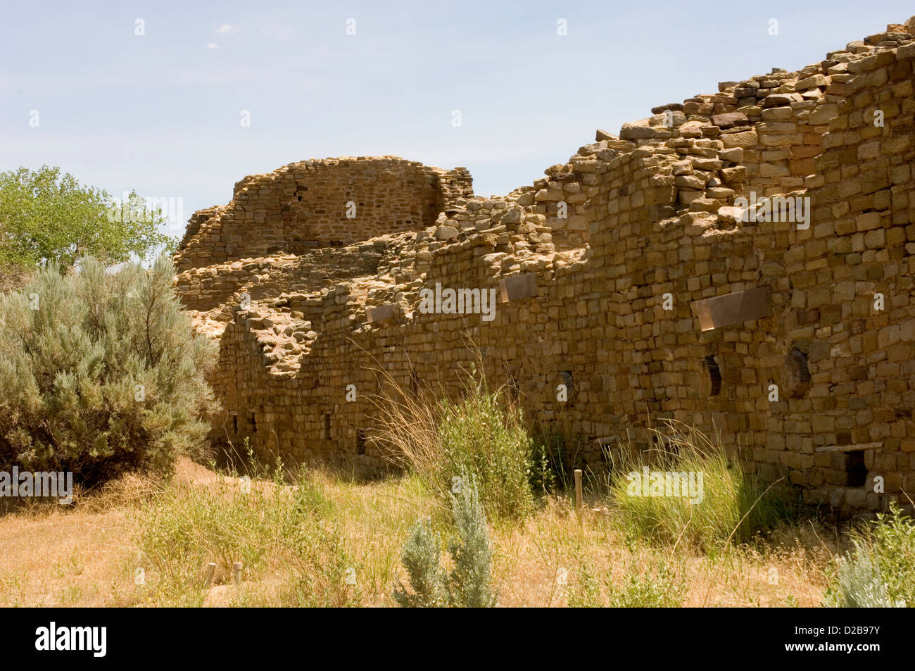 Aztec Ruins National Monument New Mexico.Midway Between Two Ancestral ...