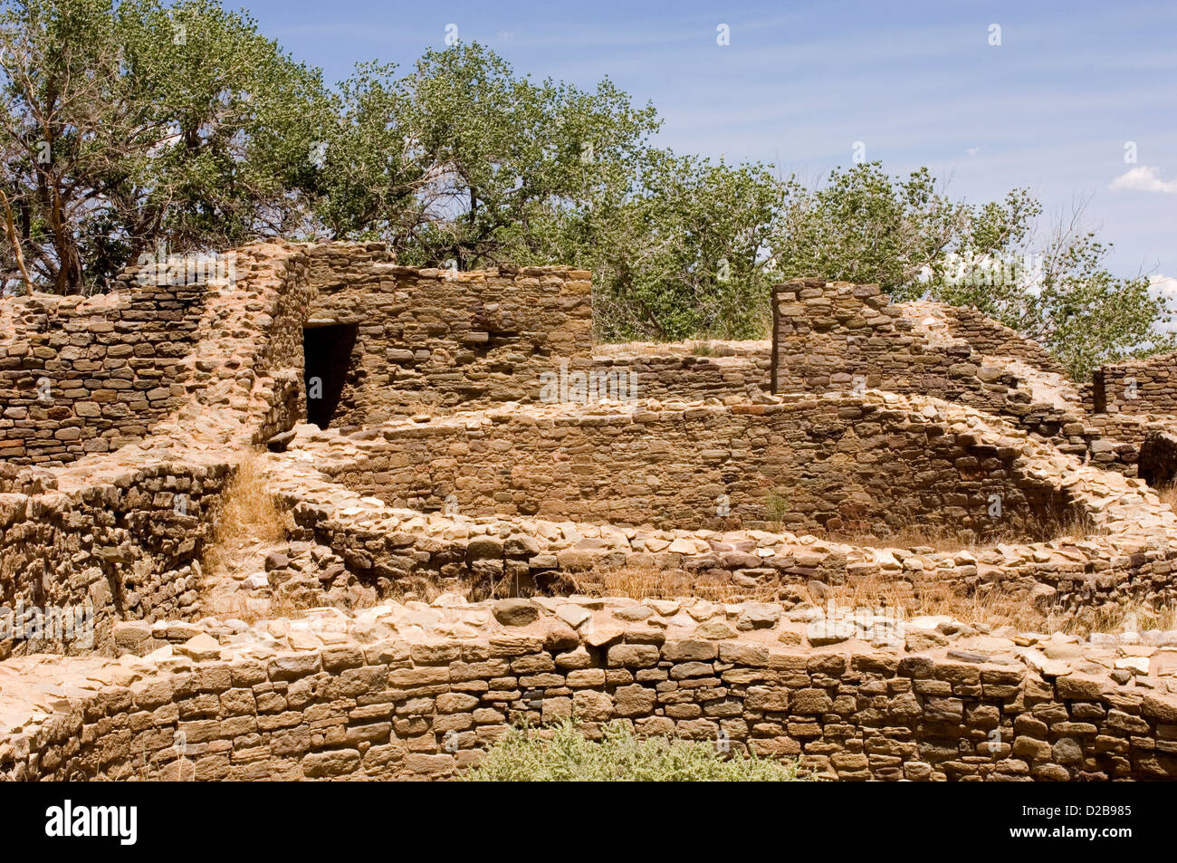 Aztec Ruins National Monument New Mexico.Midway Between Two Ancestral ...