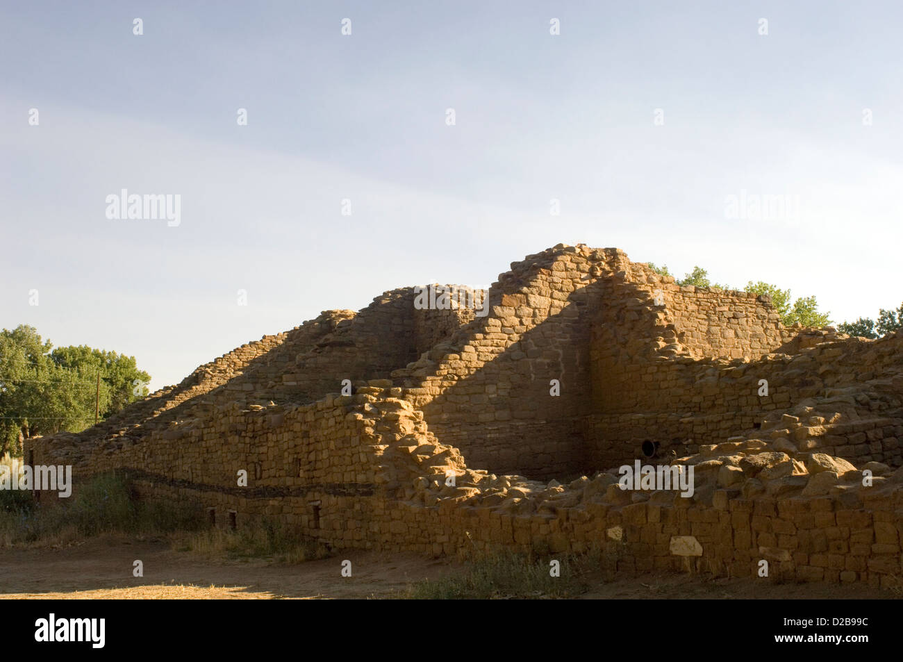 Aztec Ruins National Monument New Mexico.Midway Between Two Ancestral ...