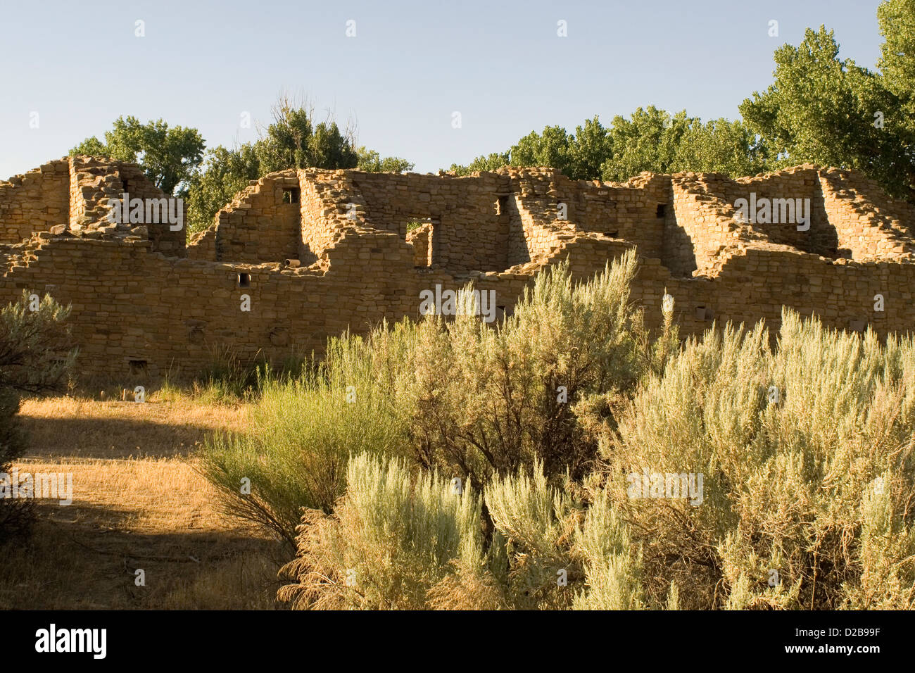Aztec Ruins National Monument New Mexico.Midway Between Two Ancestral ...