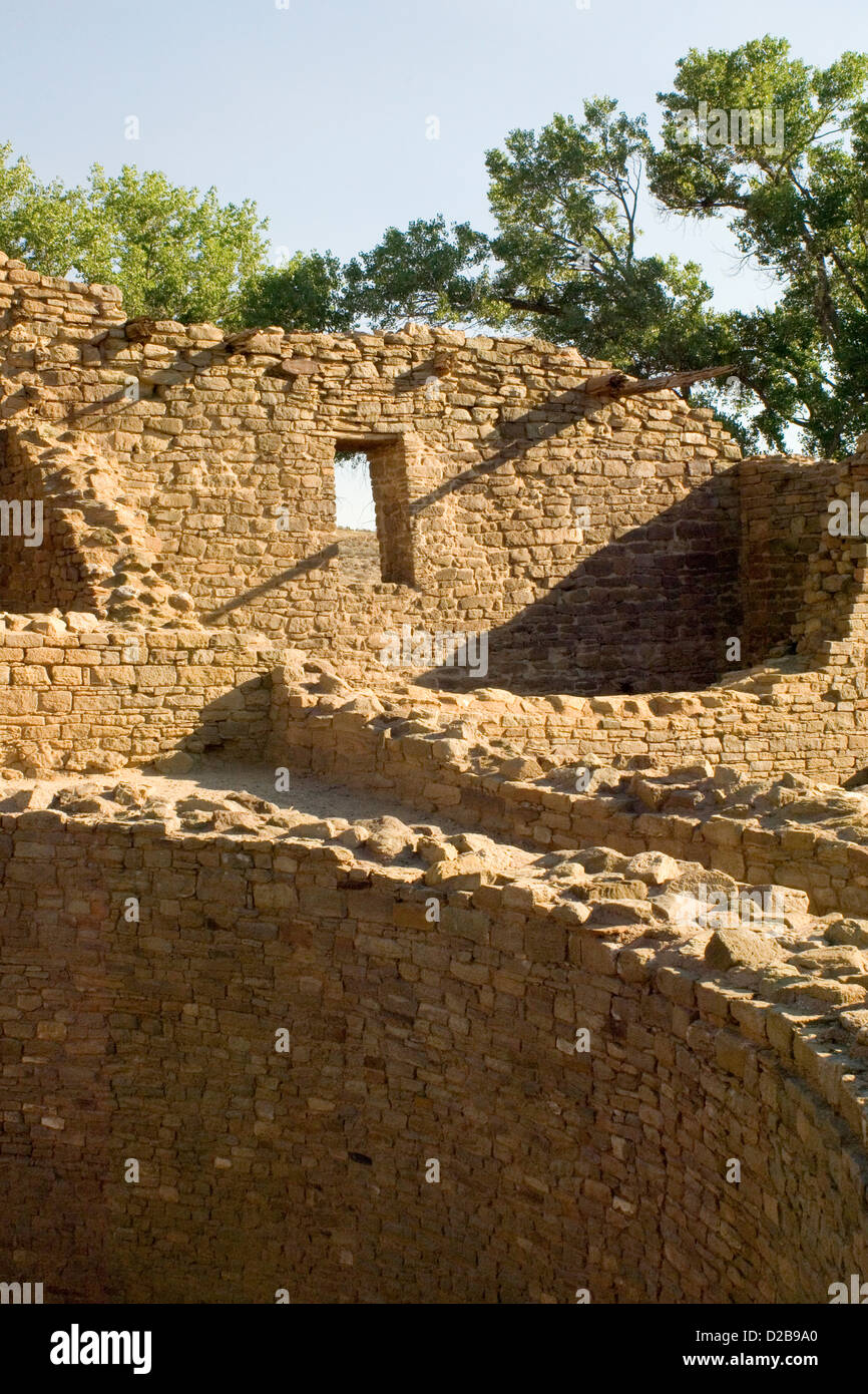 Aztec Ruins National Monument New Mexico.Midway Between Two Ancestral ...