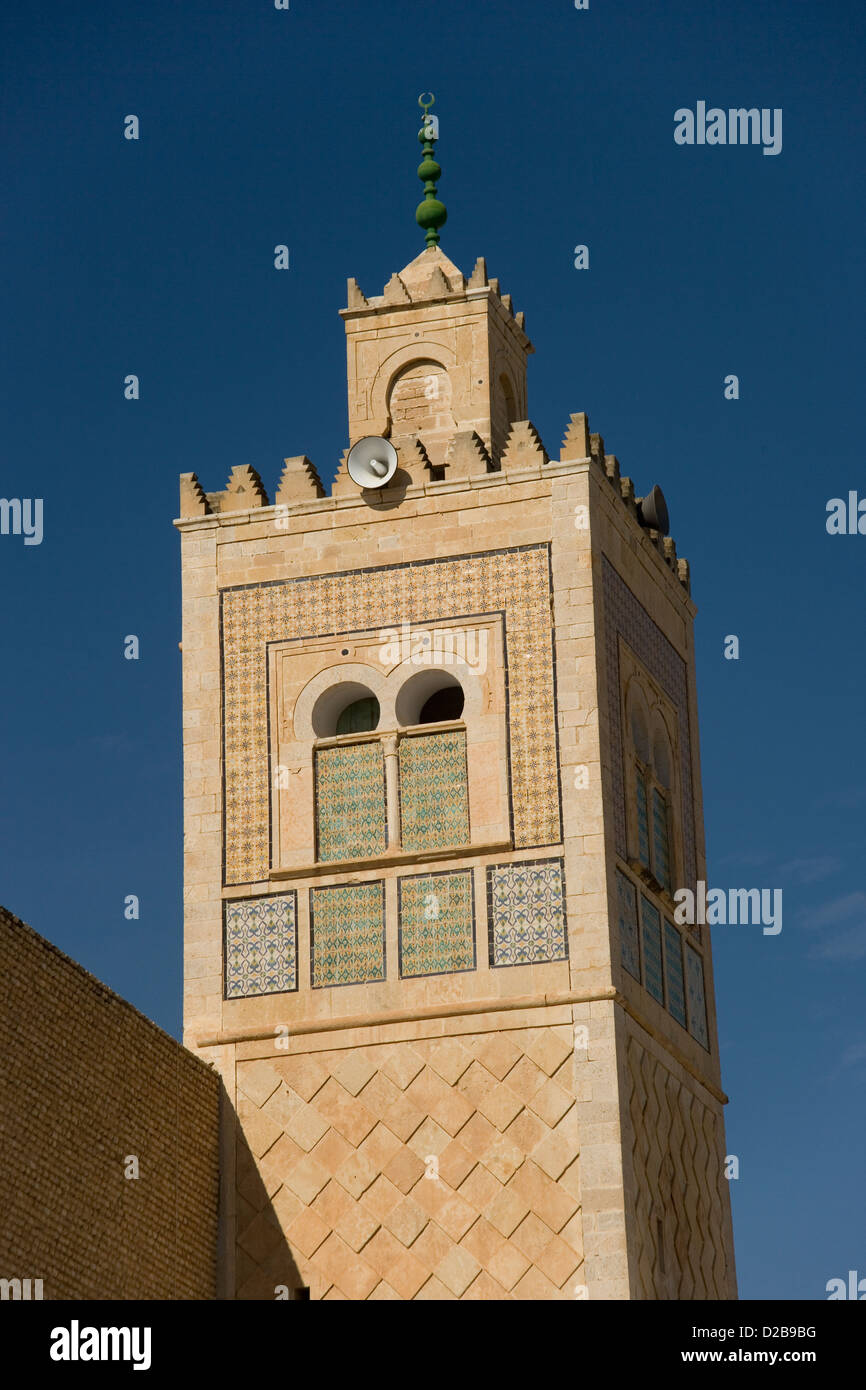 The Great Mosque of Sidi Oqba in Kairouan, Tunisia Stock Photo - Alamy