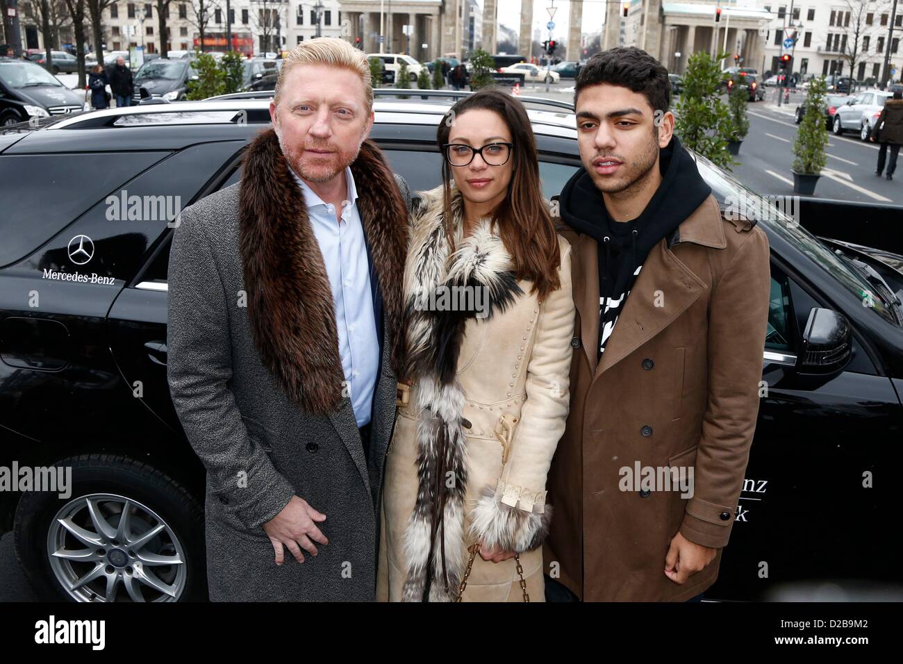 Boris Becker, Lilly Becker, Noah Becker / ZOE ONA / Mercedes Benz ...
